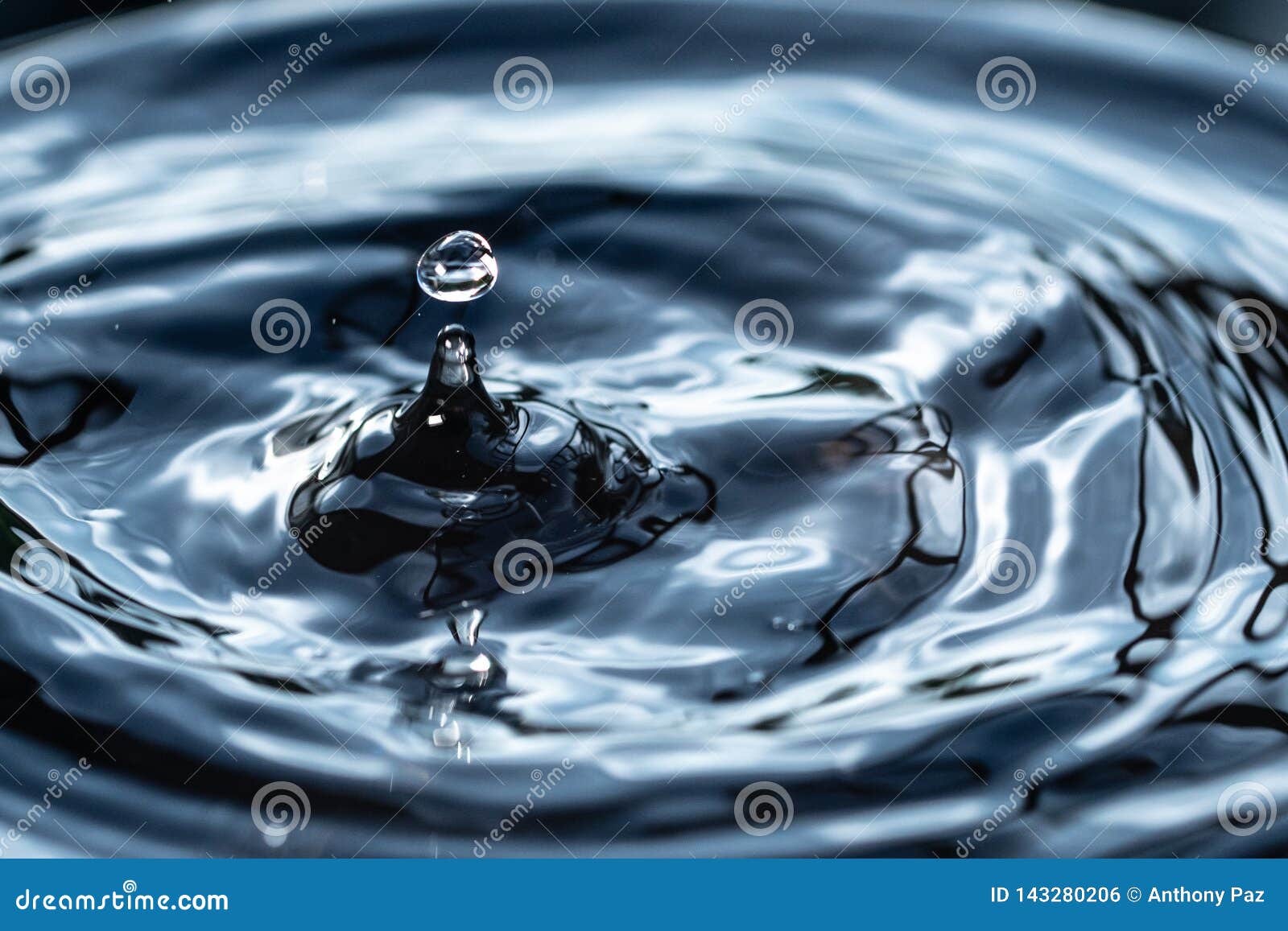 Water drip close macro stock photo. Image of drip, bubble - 143280206