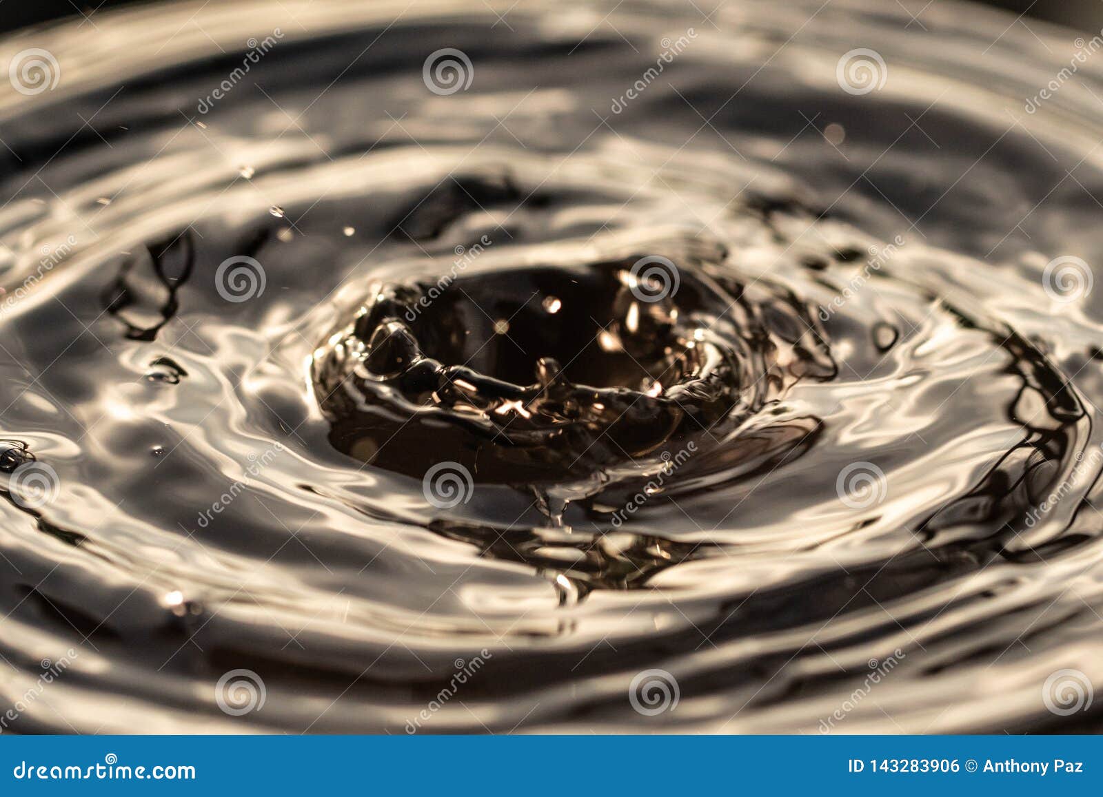 Water drip close macro stock photo. Image of drip, falling - 143283906