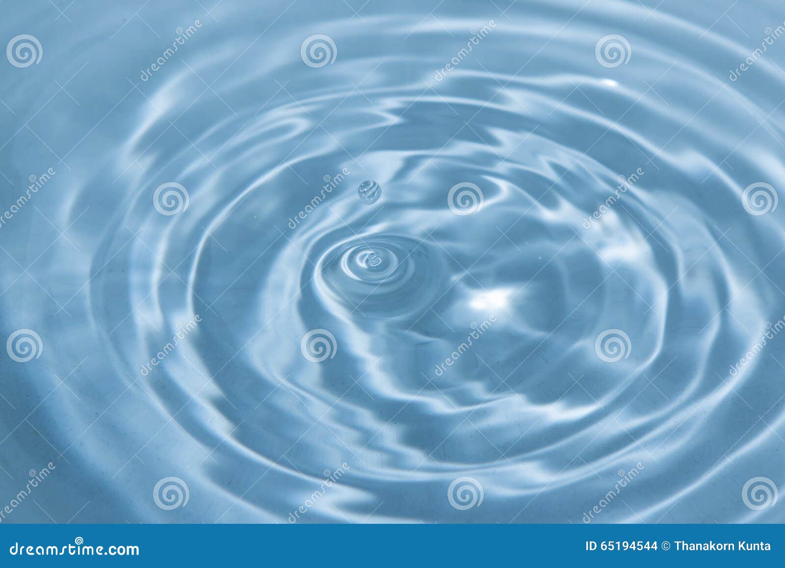 Water drip stock photo. Image of drip, blue, liquid, dispersion - 65194544
