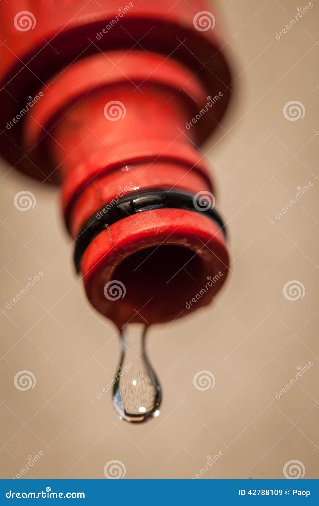 Water dripping from hose stock image. Image of fluids - 42788109
