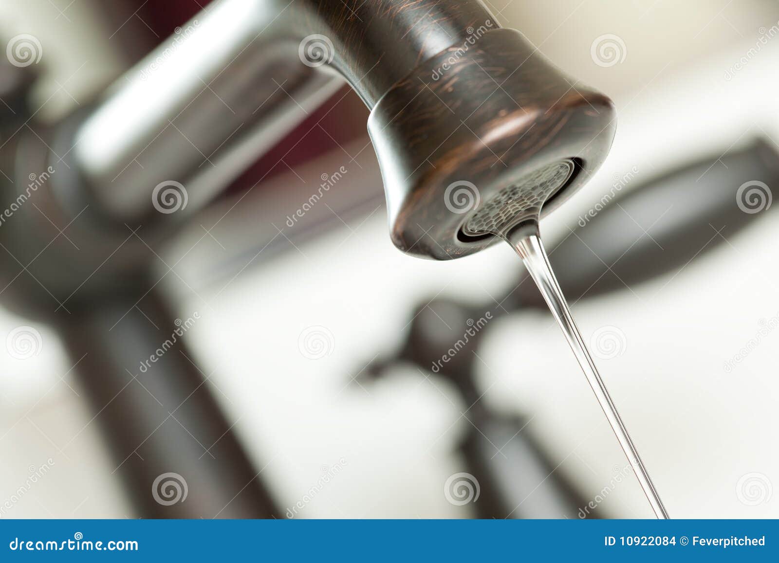 Water Dripping from Water Faucet Stock Photo - Image of cold, spray ...