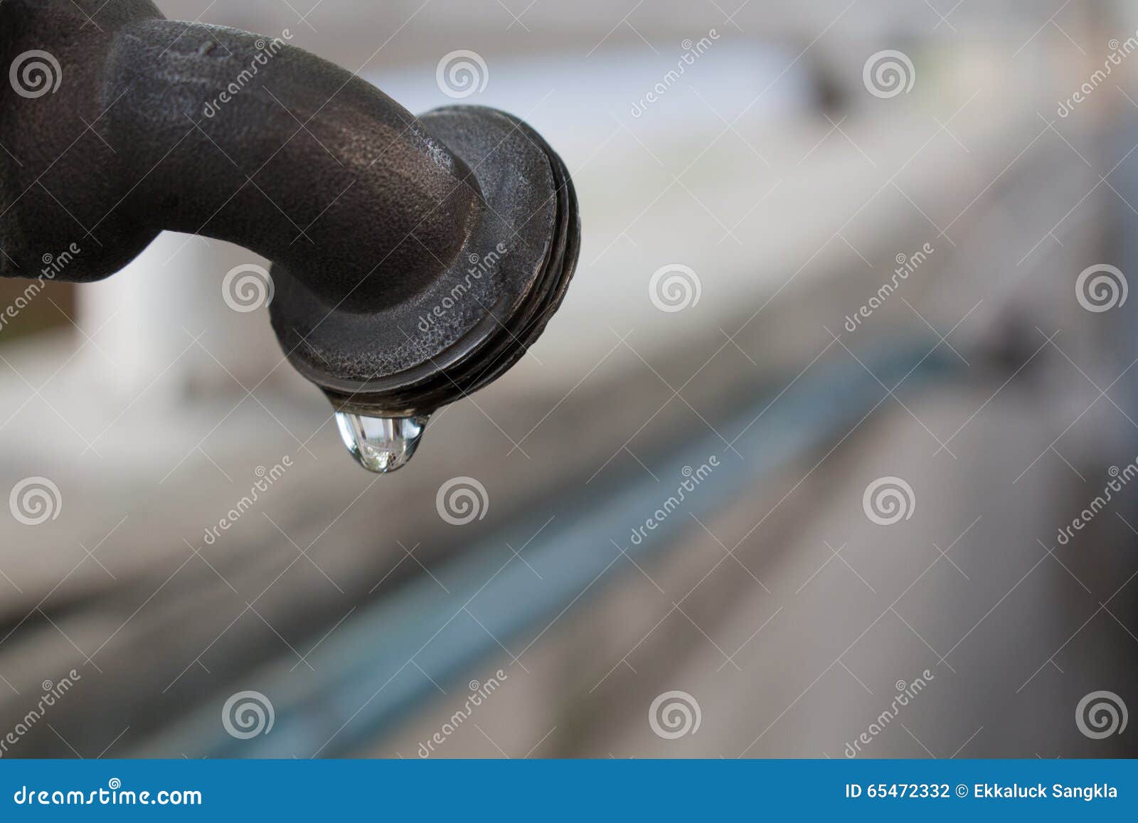Water Drips Under The Furniture On A Patio After A Rain Squall As The ...