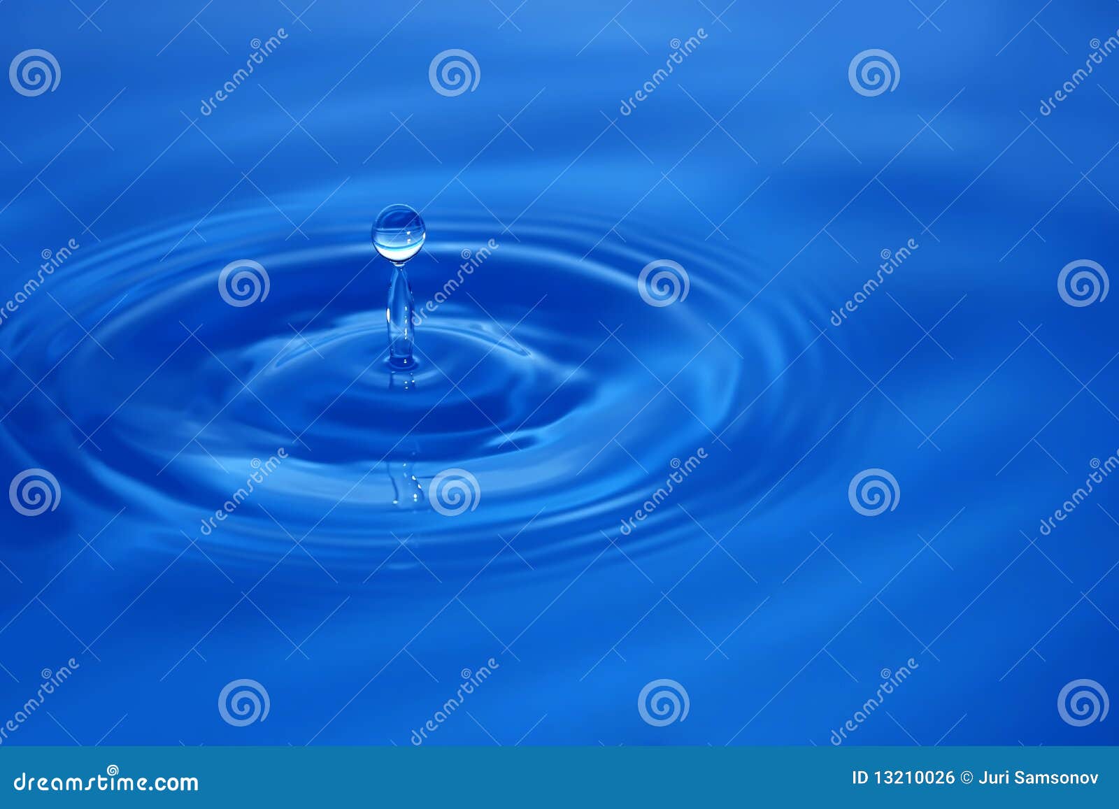 Water drop. stock photo. Image of surface, motion, cleanness - 13210026