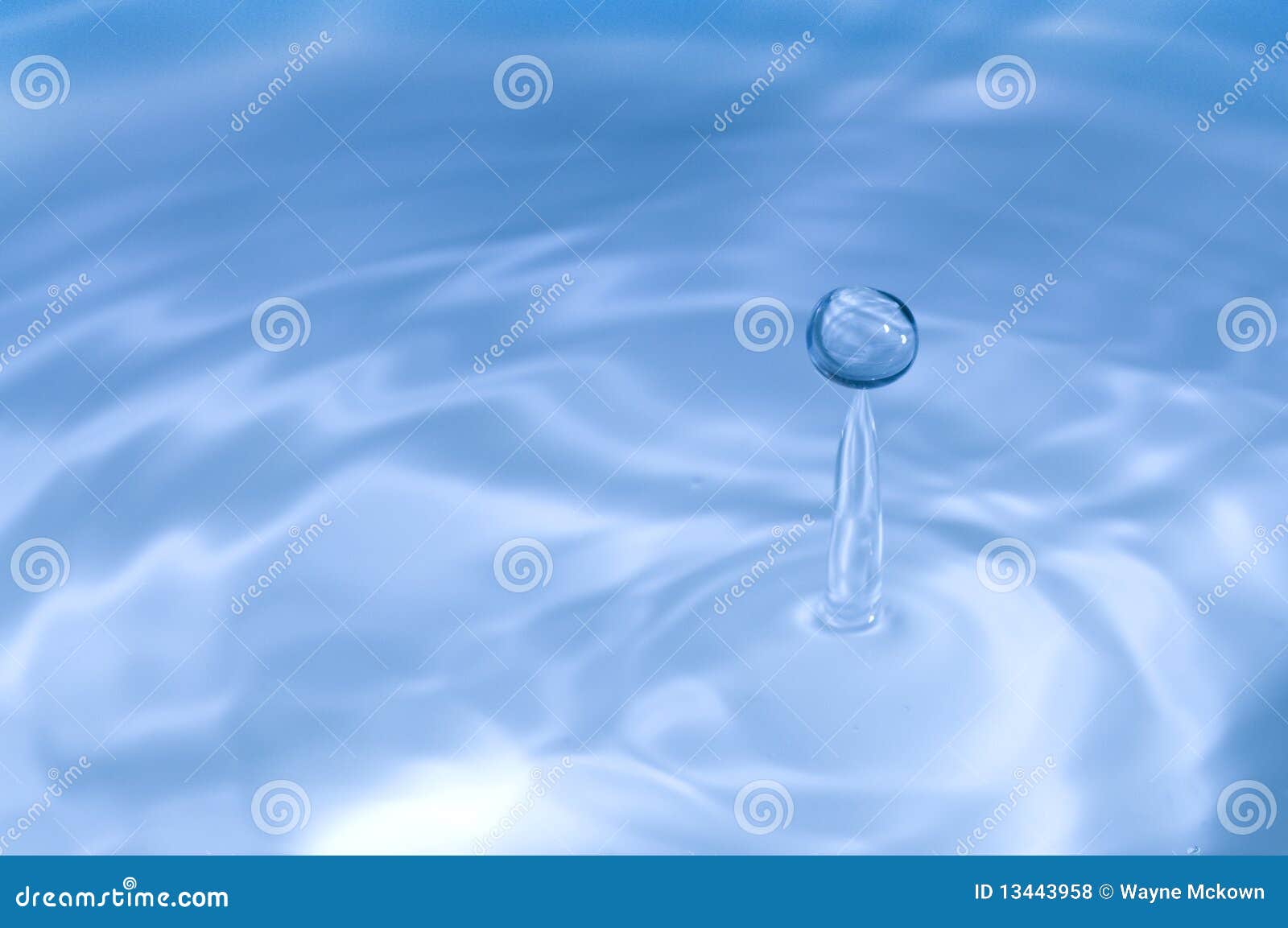 Water drop stock photo. Image of elegance, depth, effect - 13443958