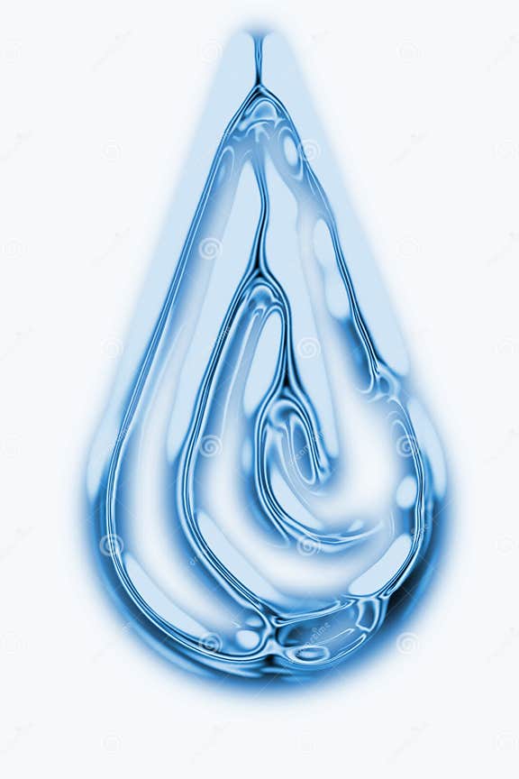 Water drop stock illustration. Illustration of ocean, pattern - 1452676