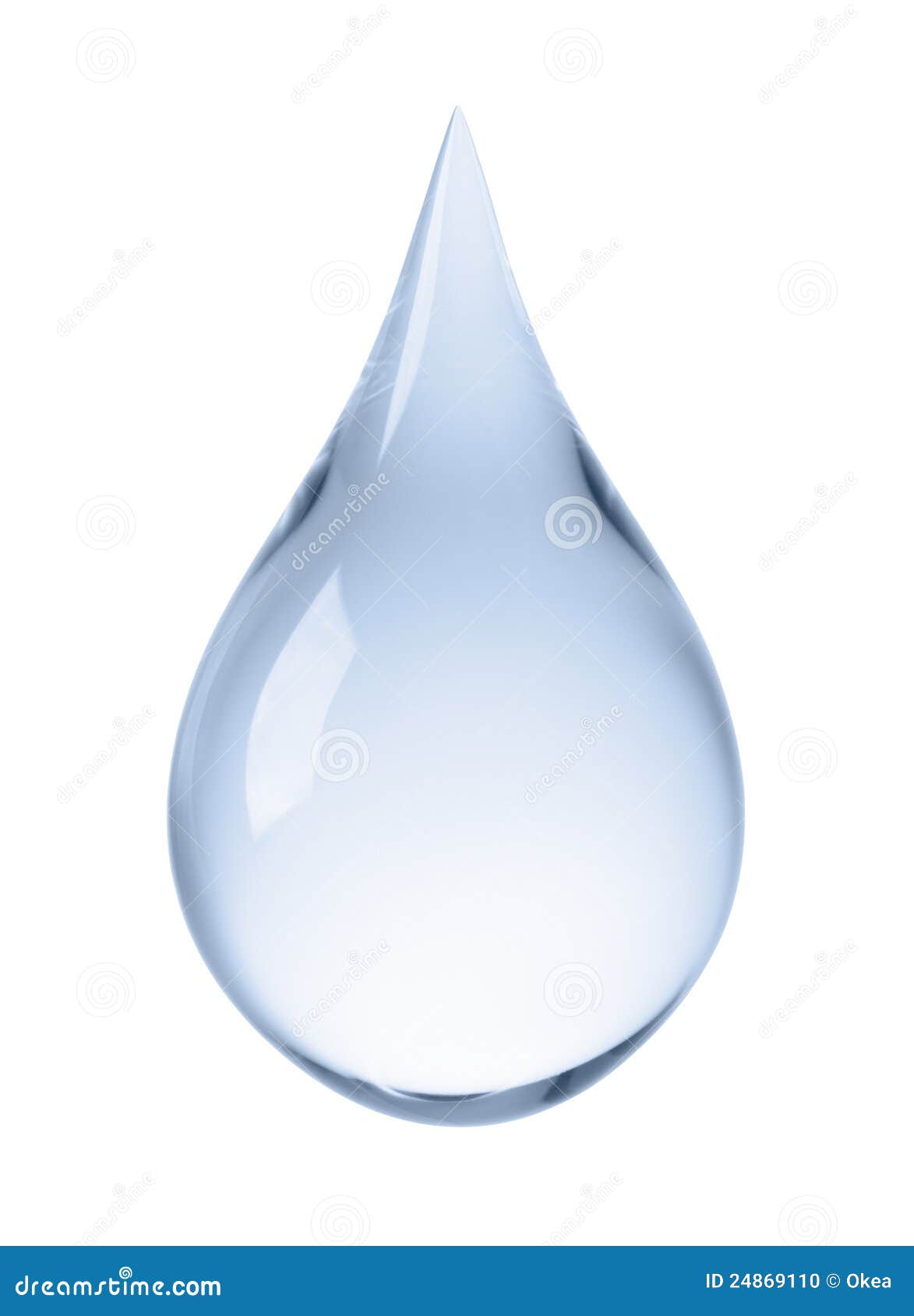 Water drop stock photo. Image of fresh, droplet, drop - 24869110