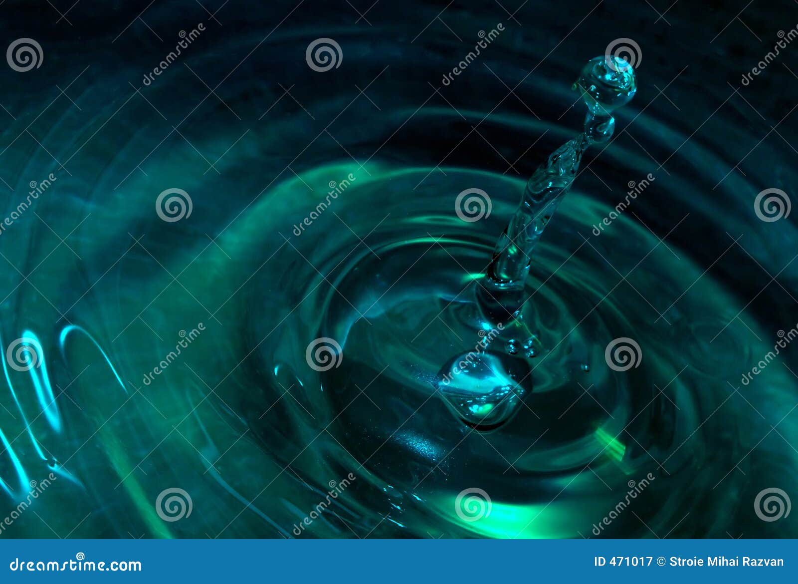 Water drop stock image. Image of nature, splash, surface - 471017