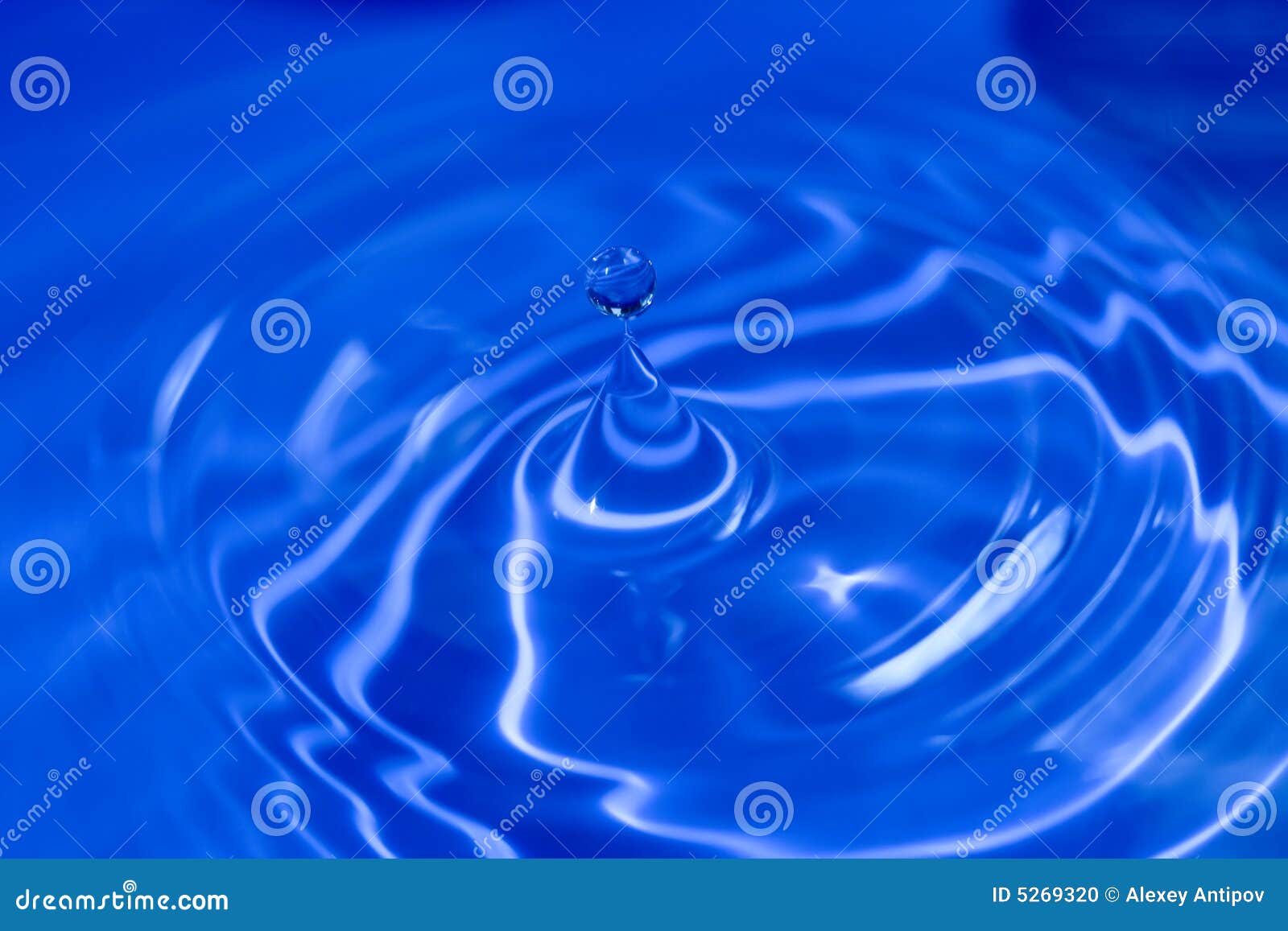 Water drop stock photo. Image of close, falling, bubble - 5269320