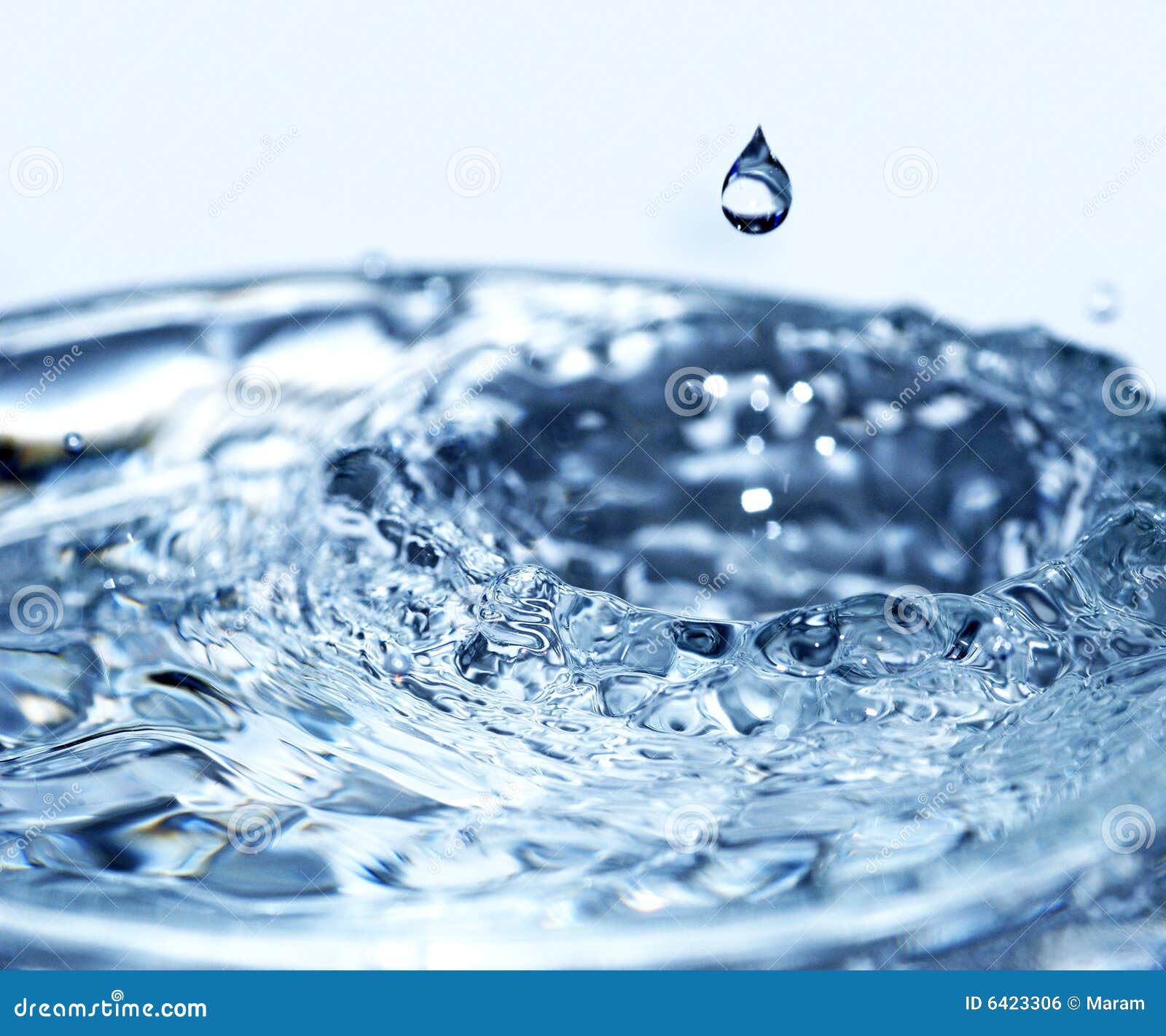 Water drop stock photo. Image of fluid, drop, blur, cold - 6423306