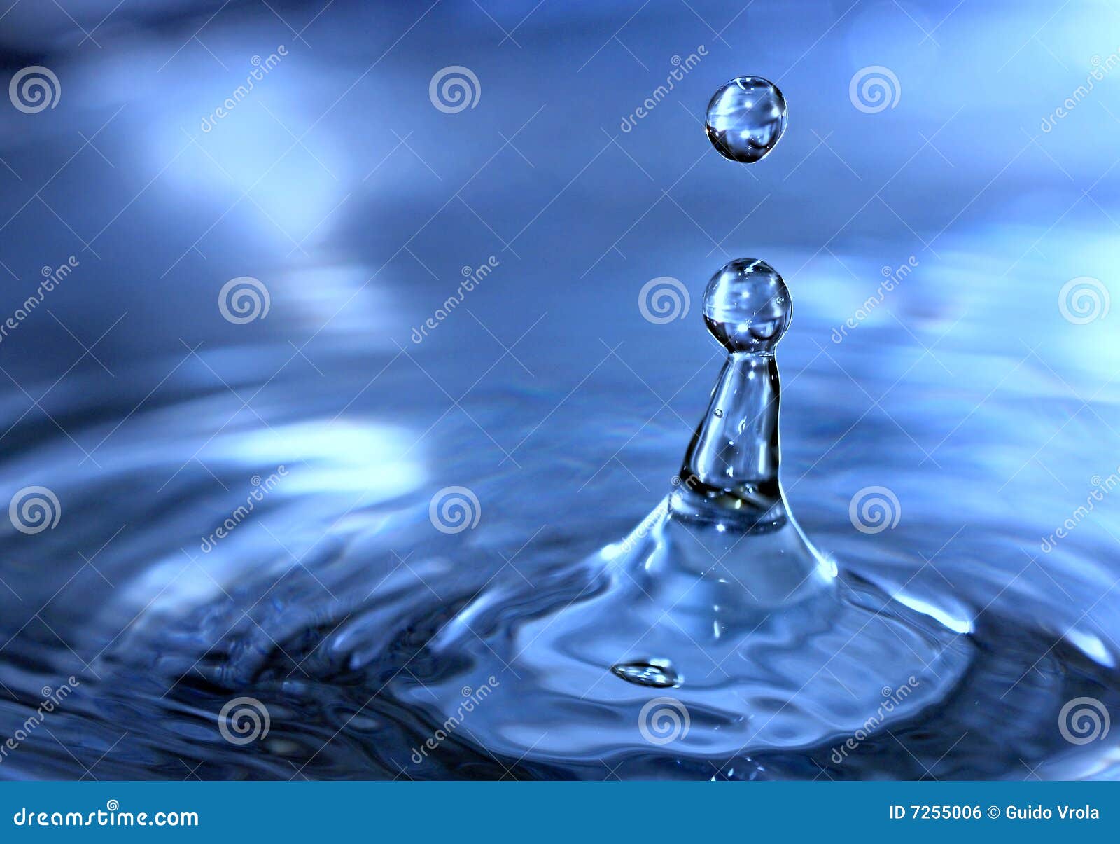 Water drop stock photo. Image of background, high, clear - 7255006