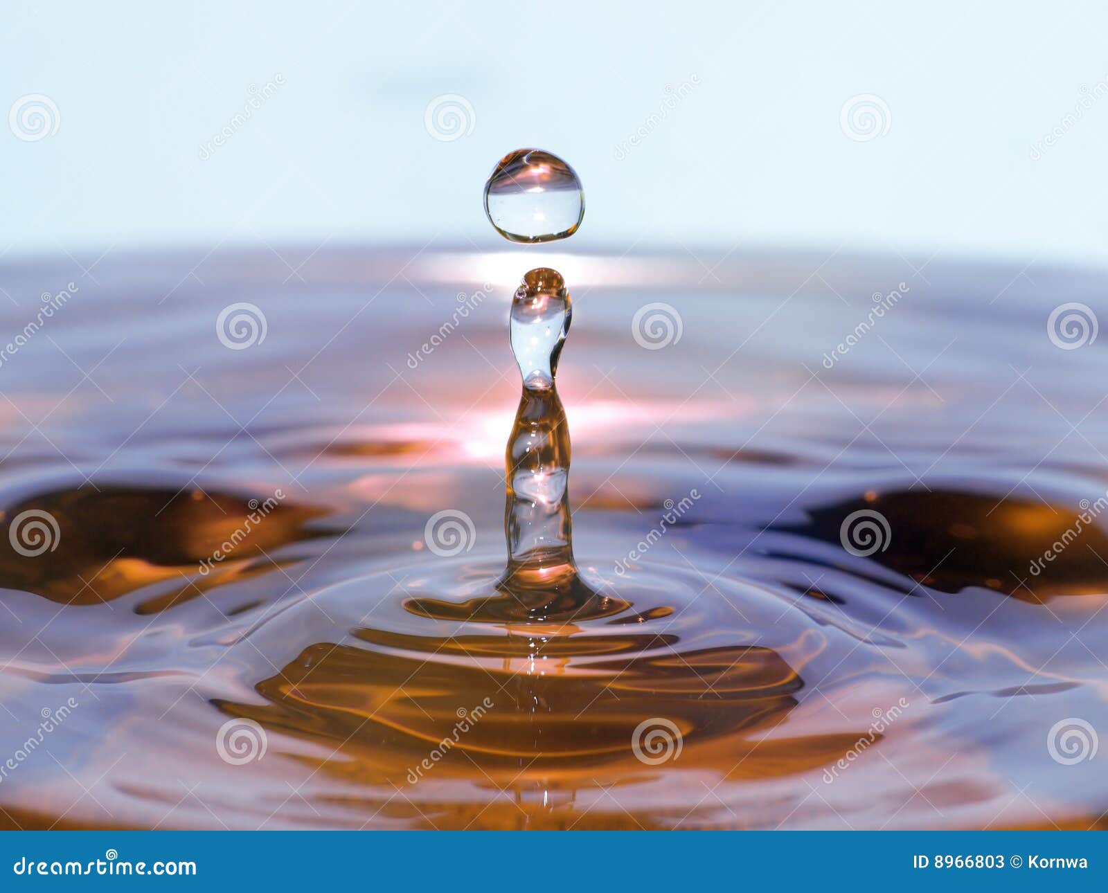 Water drop stock image. Image of colorful, pure, abstract - 8966803