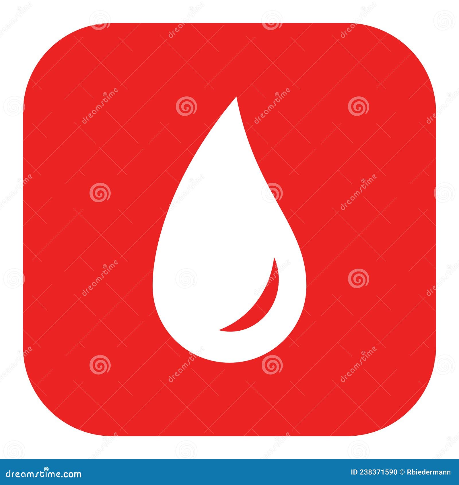 Water drop and app icon stock vector. Illustration of rain - 238371590