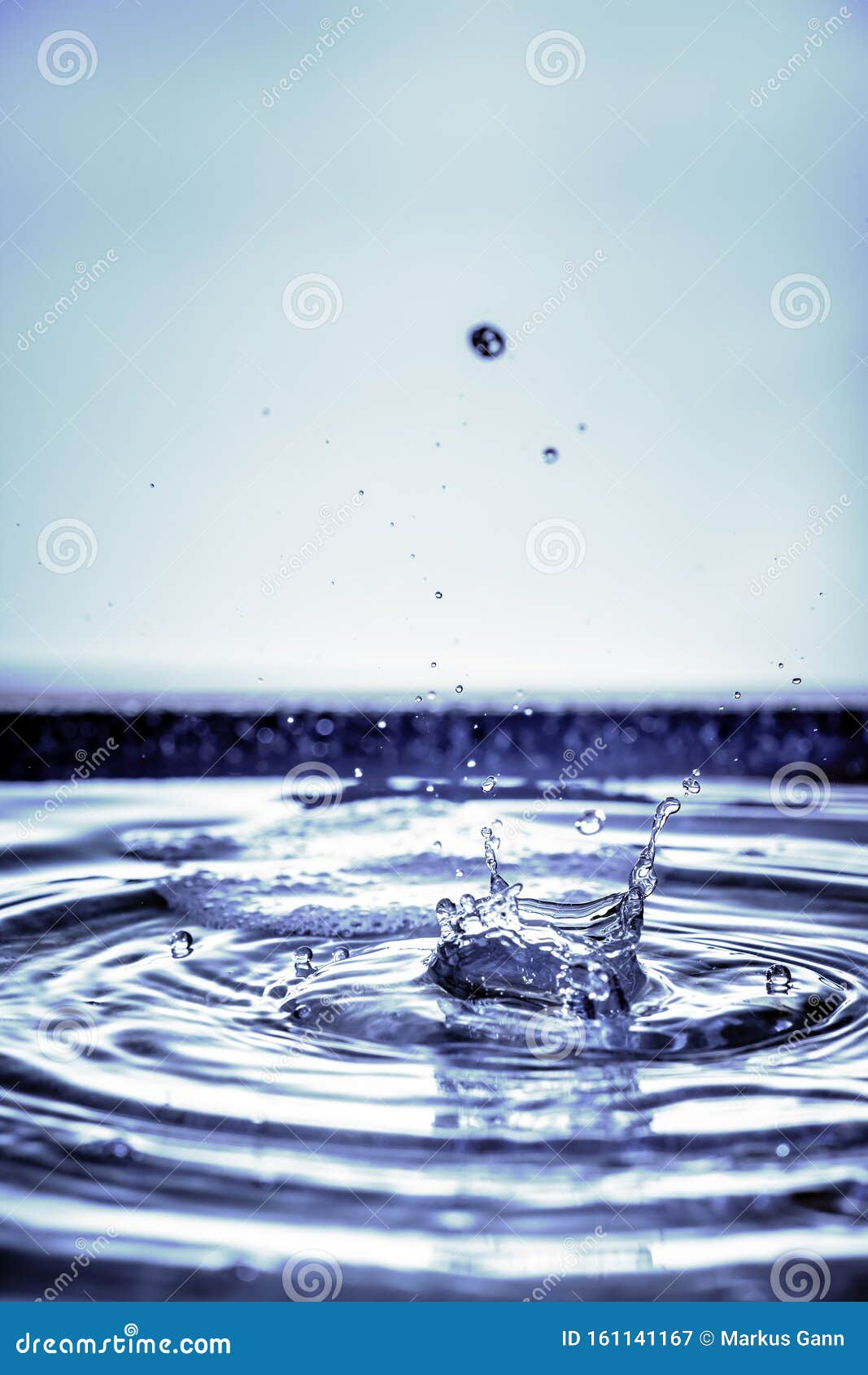 Water drop background stock image. Image of pattern - 161141167