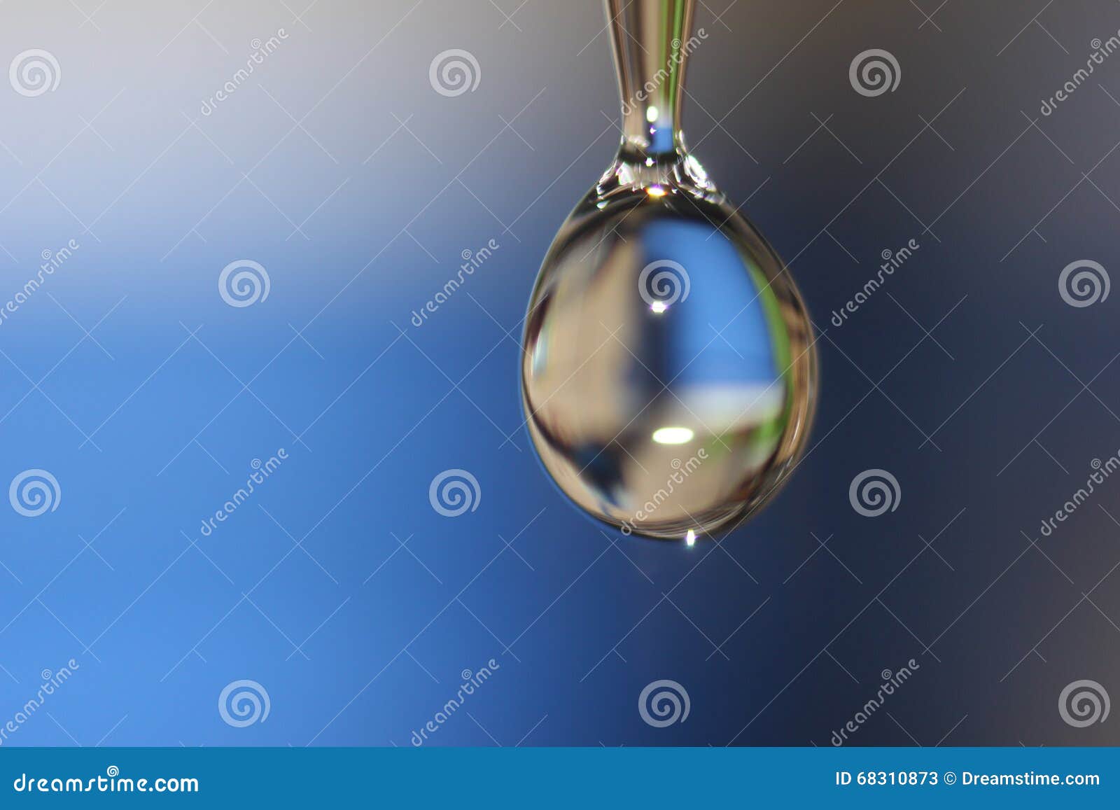 Water drop stock image. Image of drop, beautiful, transparency - 68310873