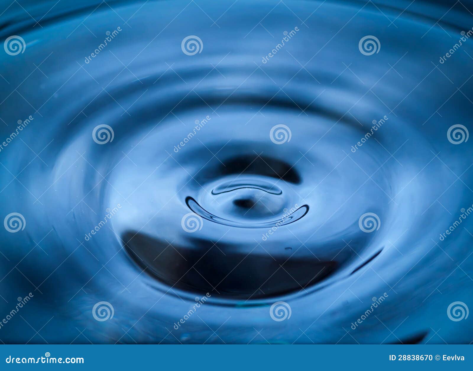 Water drop blue. stock photo. Image of healthy, clear - 28838670