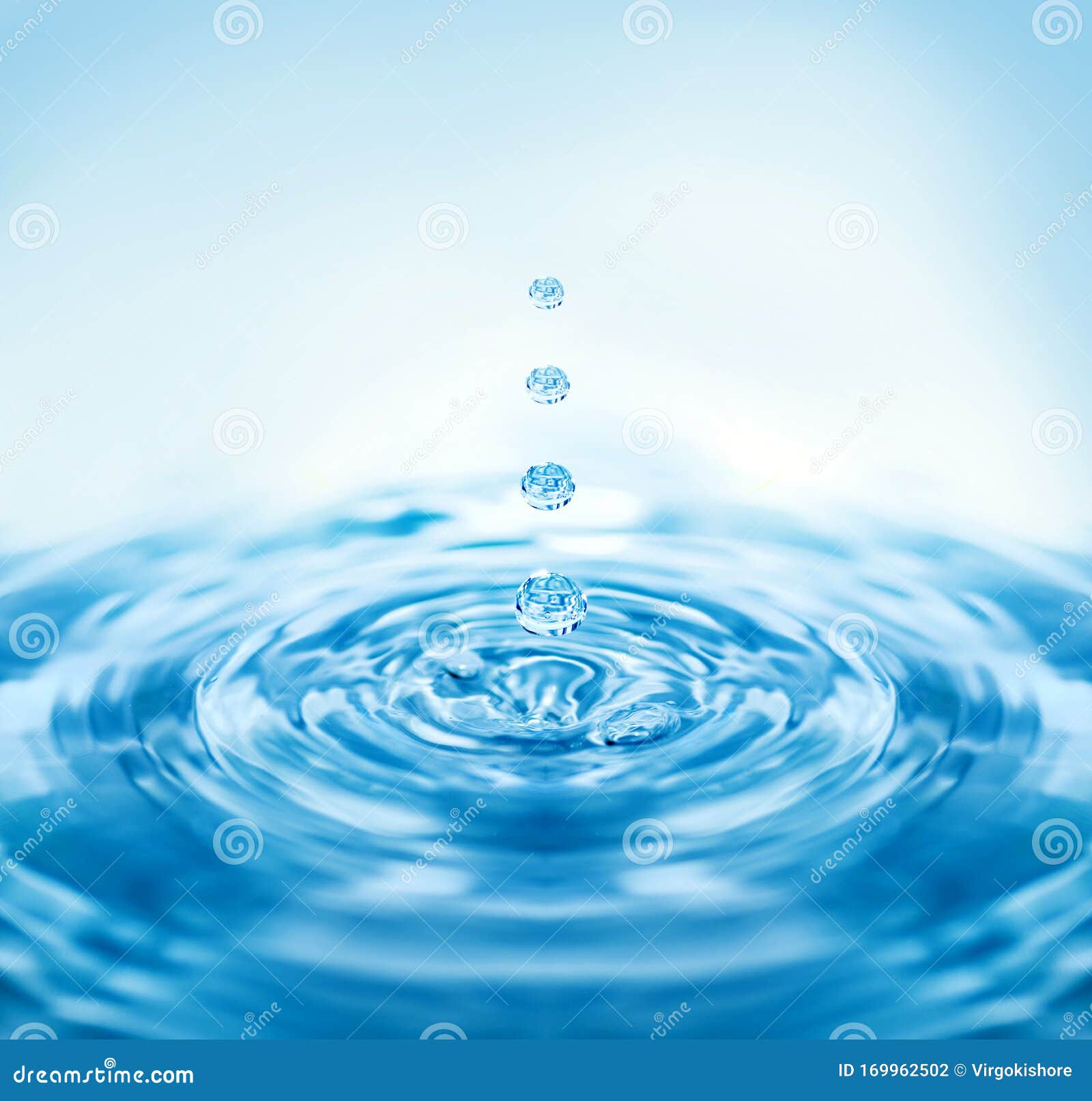 Drop Of Blue Liquid From Droper Droping To Test Tube In Laboratory With ...