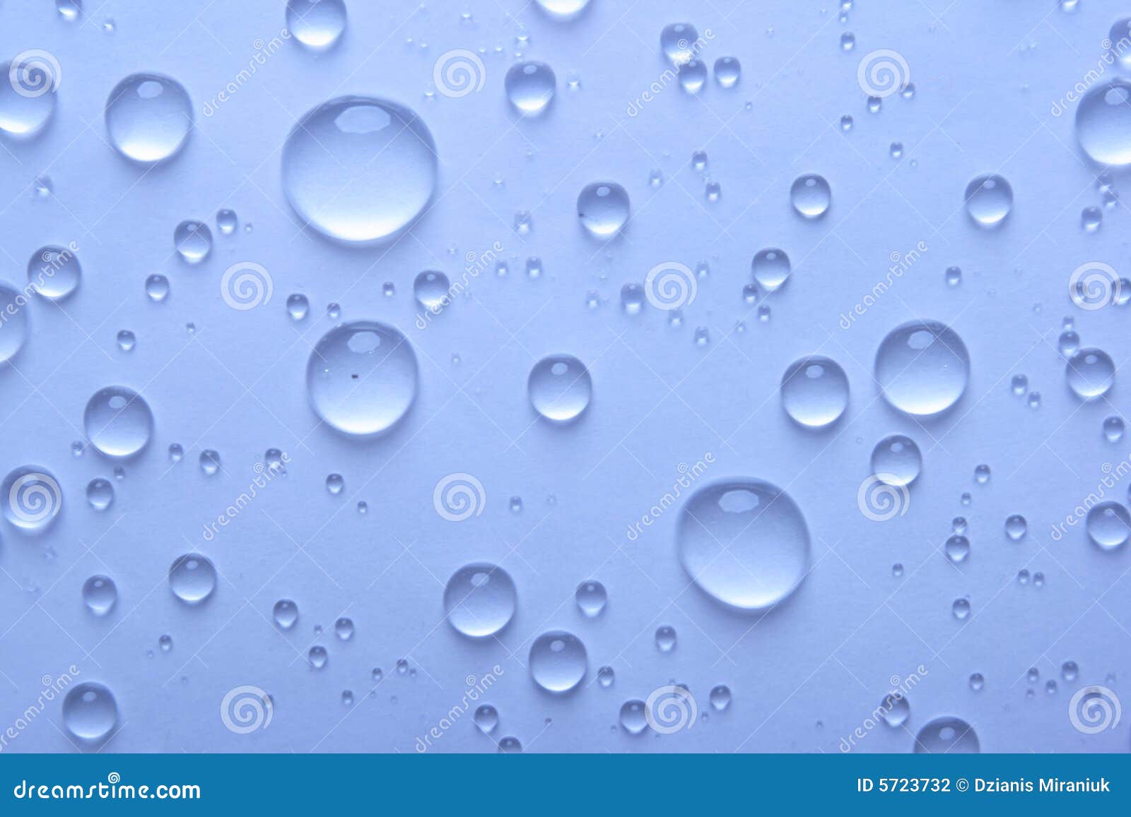 Water drop and bubbles stock photo. Image of reflection - 5723732