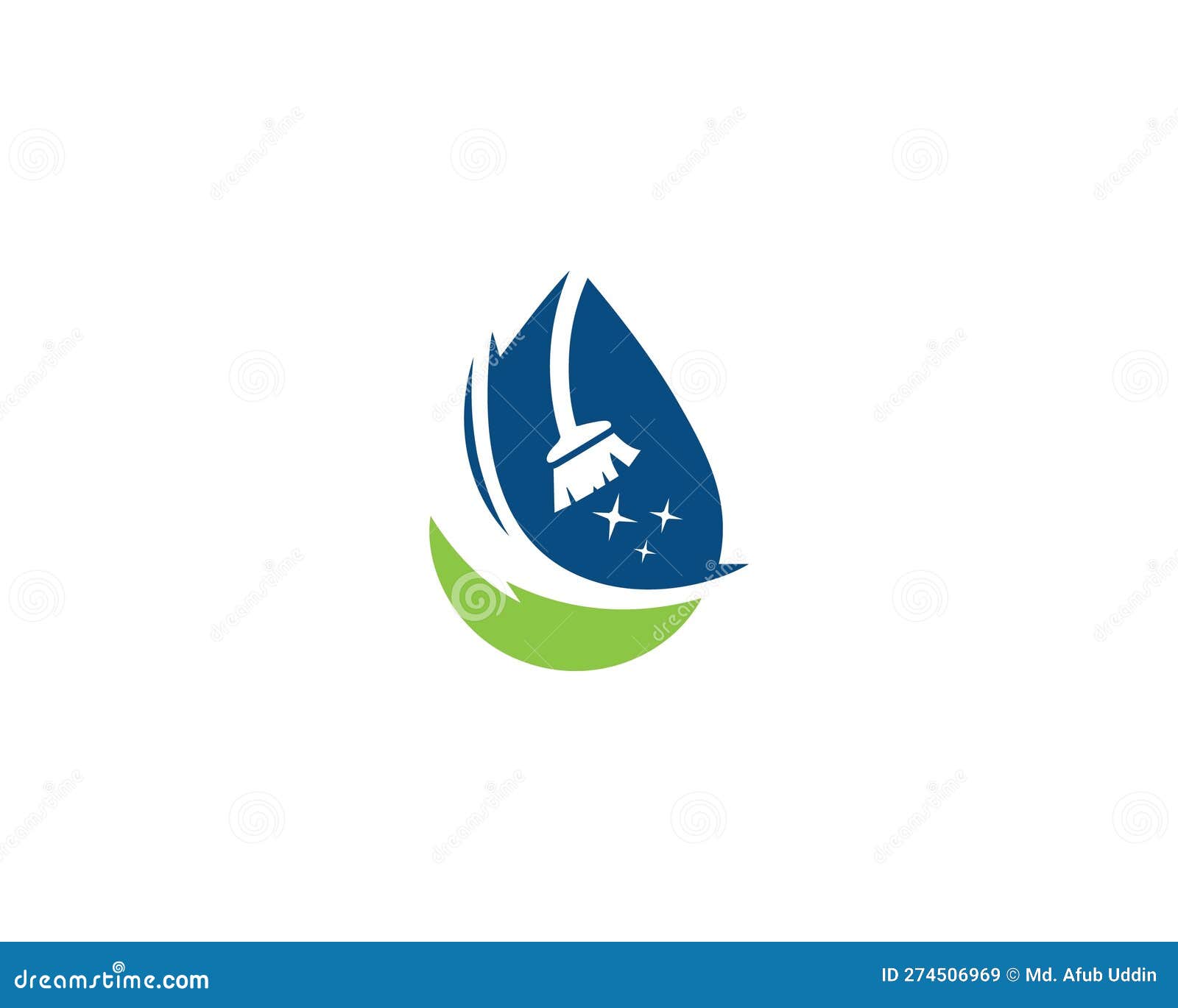 Water Drop Cleaning Service Logo Icon Design Stock Vector ...