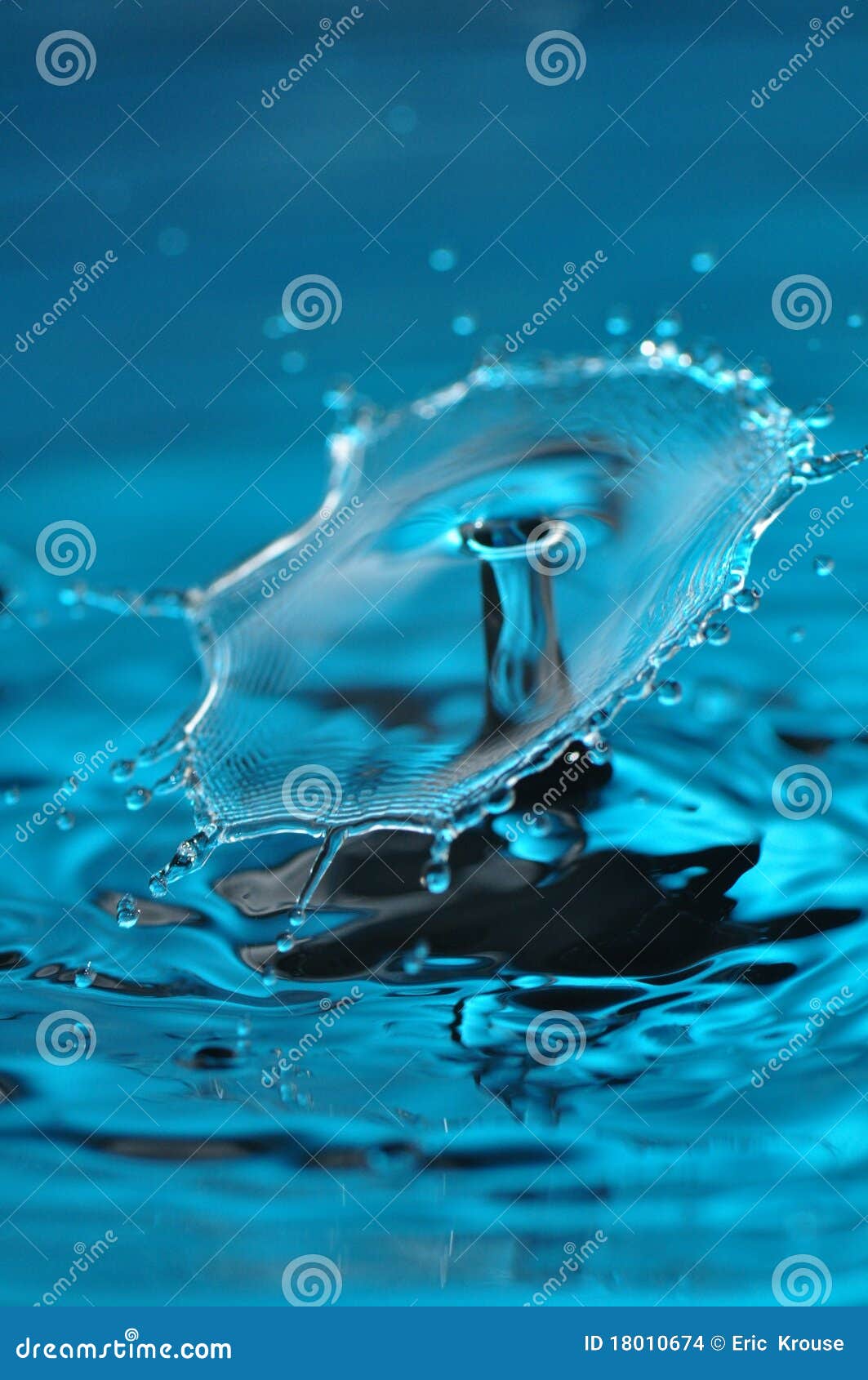 Water Drop Collision stock photo. Image of environment - 18010674