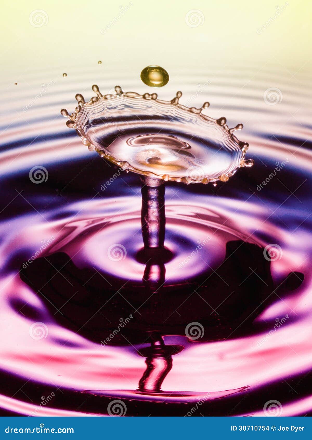 Water Drop Collision stock photo. Image of drop, splash - 30710754
