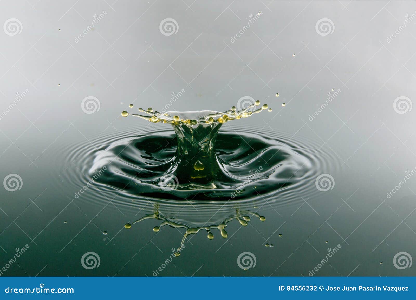 Water drop collision stock photo. Image of transparent - 84556232