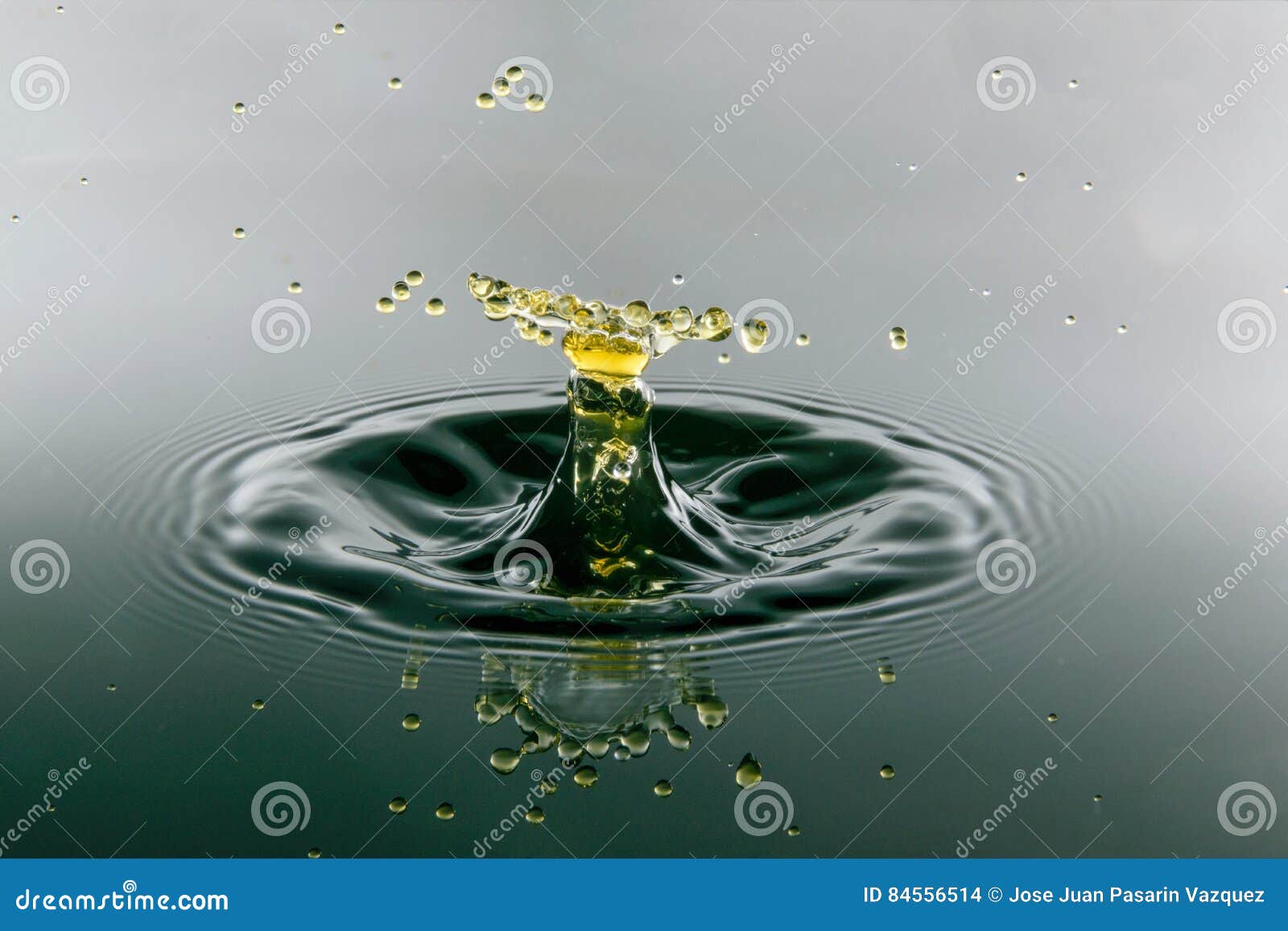 Water drop collision stock photo. Image of falling, surface - 84556514