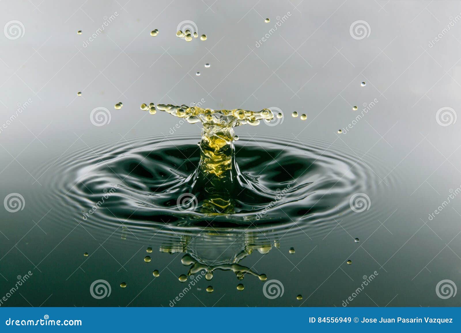 Water drop collision stock image. Image of water, falling - 84556949