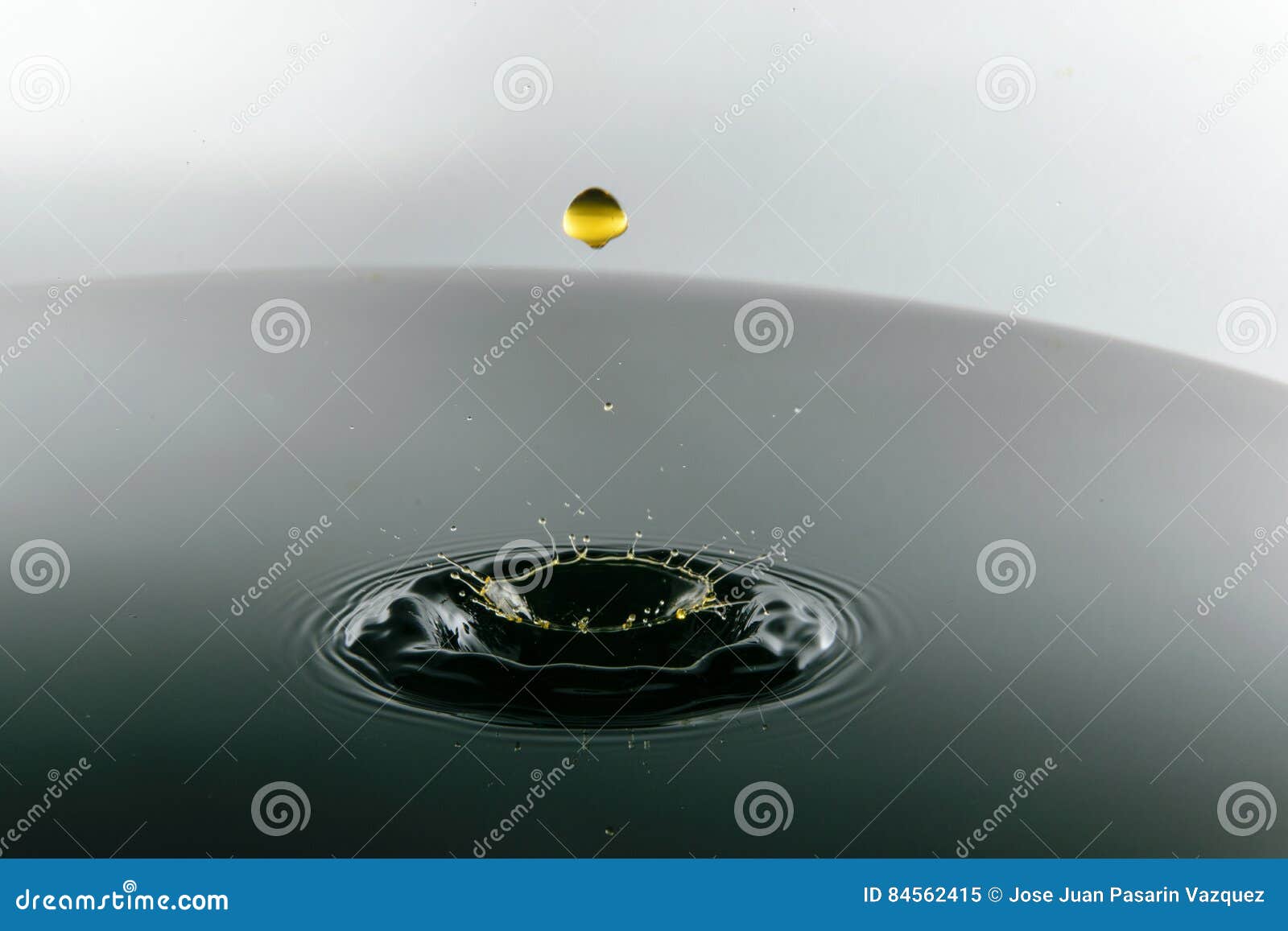 Water drop collision stock image. Image of splash, circle - 84562415