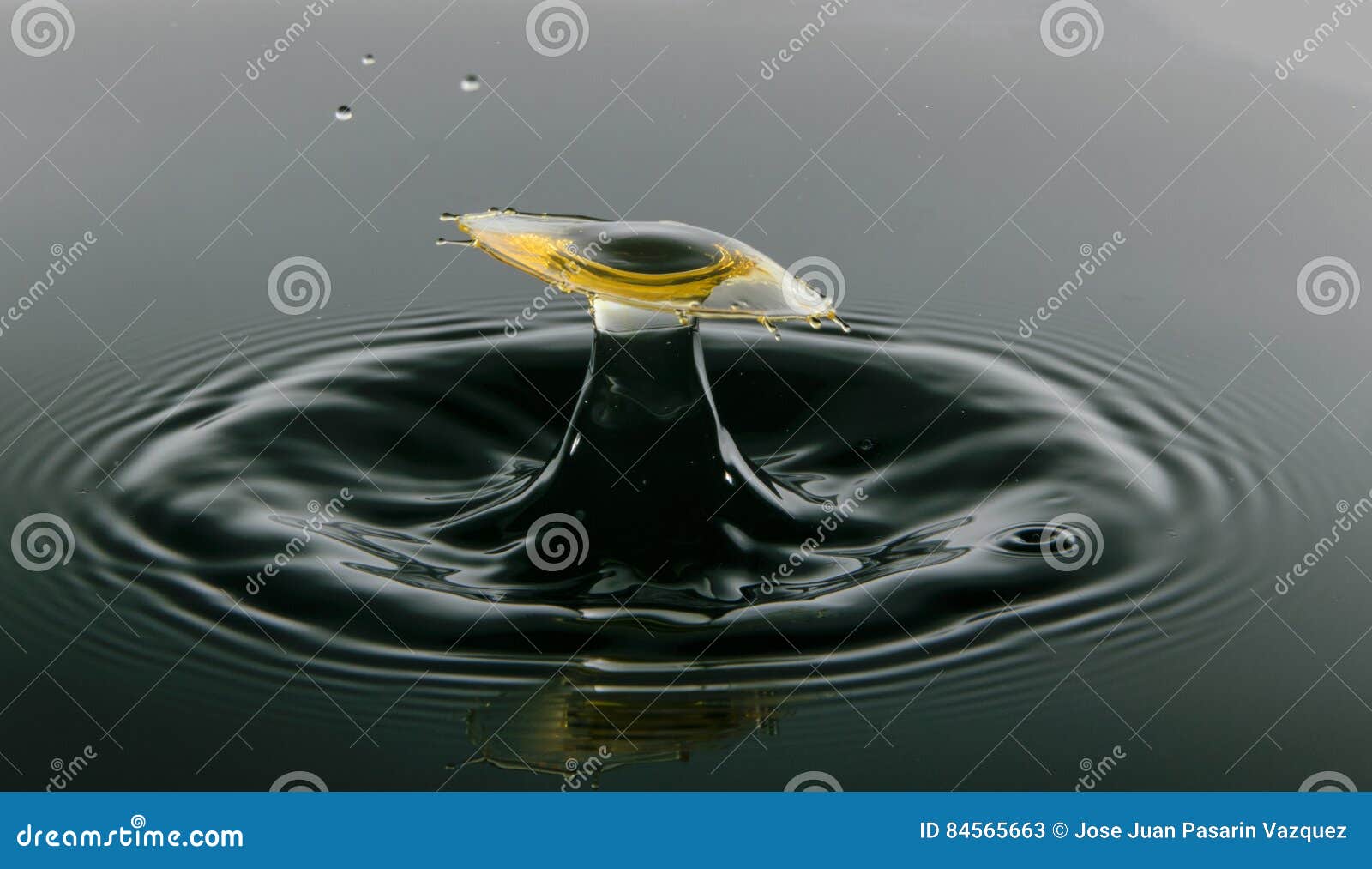Water drop collision stock image. Image of collision - 84565663
