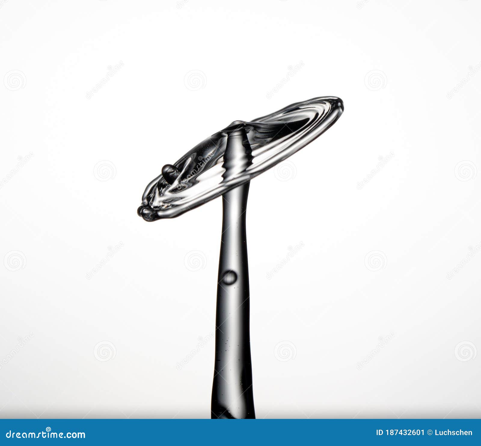 Water Drop Collision. Water Splash Stock Image - Image of ripple, clean ...