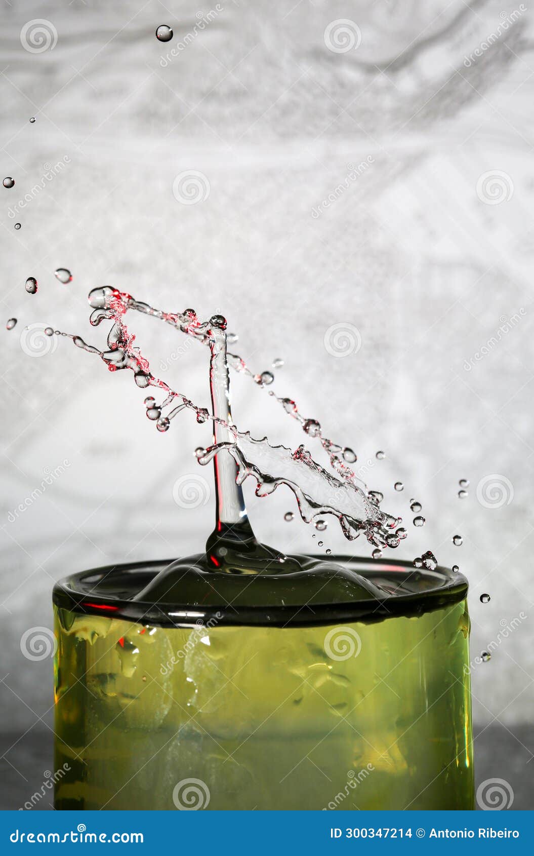 Water Drop Collision stock photo. Image of surface, high - 300347214