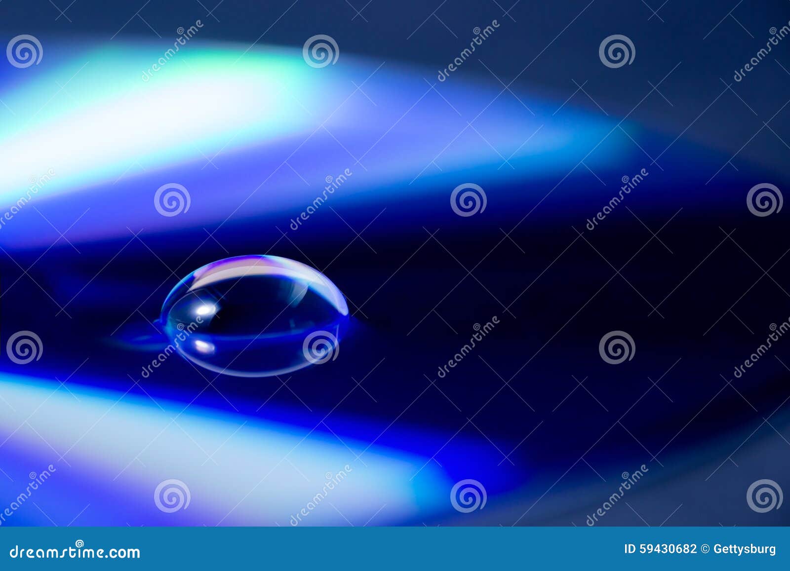Water Drop in Color stock photo. Image of blue, color - 59430682