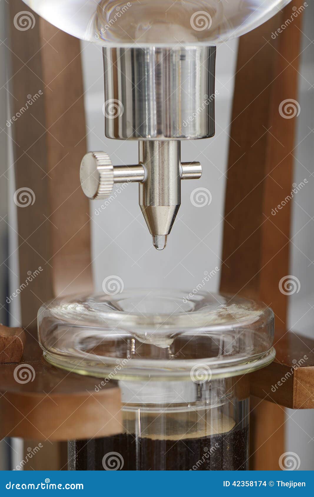 Water Drop Control Valve of Dutch Coffee Maker Stock Photo - Image of ...