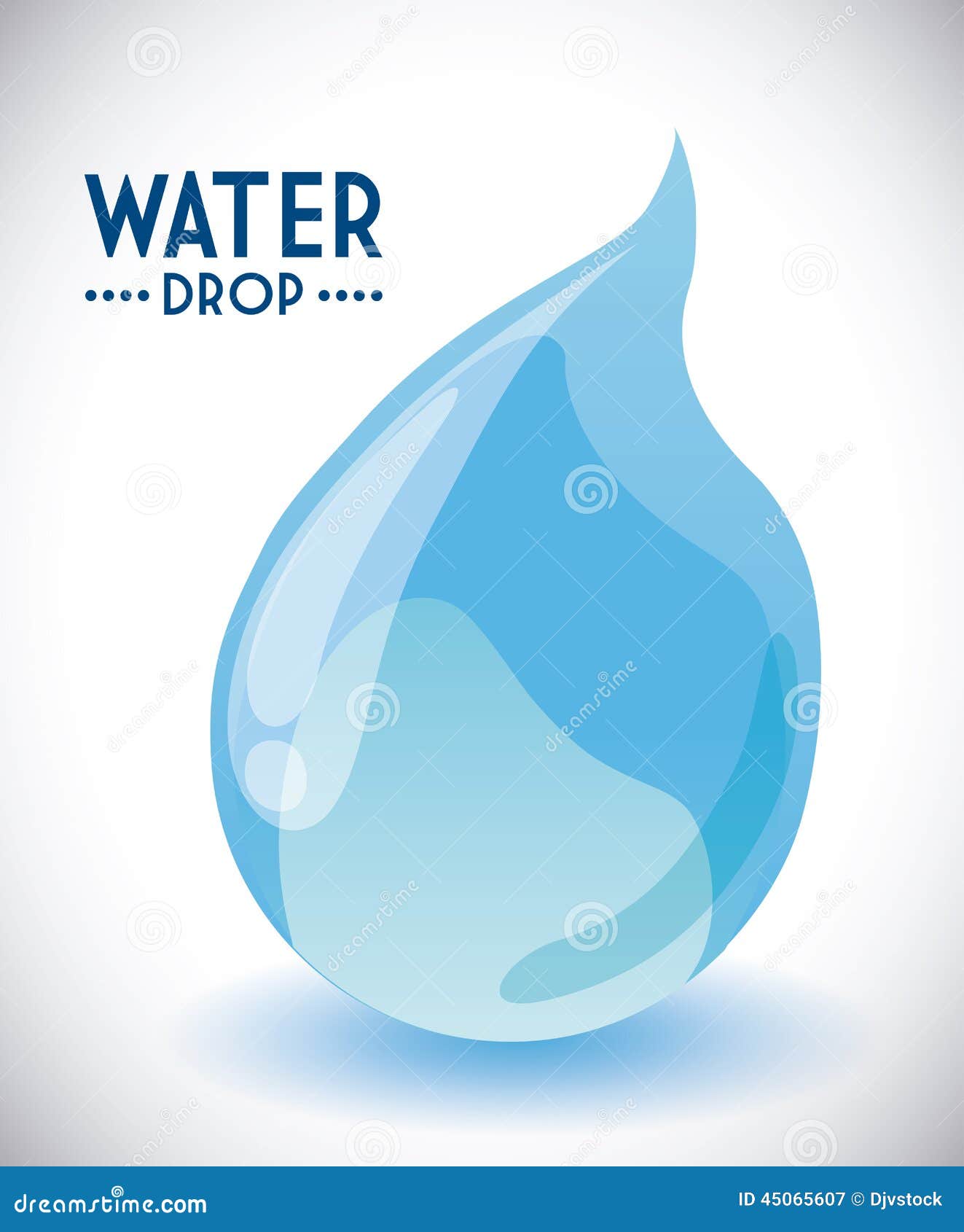 Water drop design stock vector. Illustration of design - 45065607