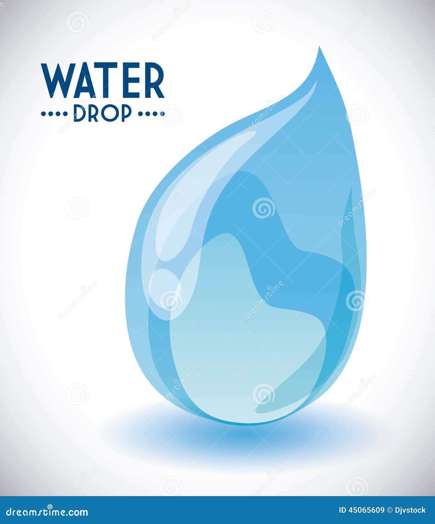 Water drop design stock vector. Illustration of graphic - 45065609
