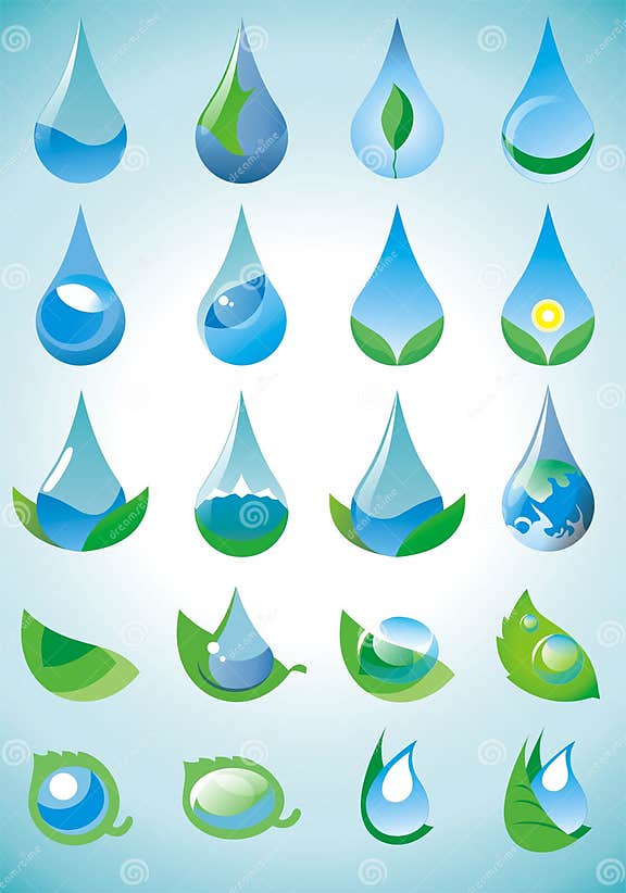 Water drop stock illustration. Illustration of element - 39164906