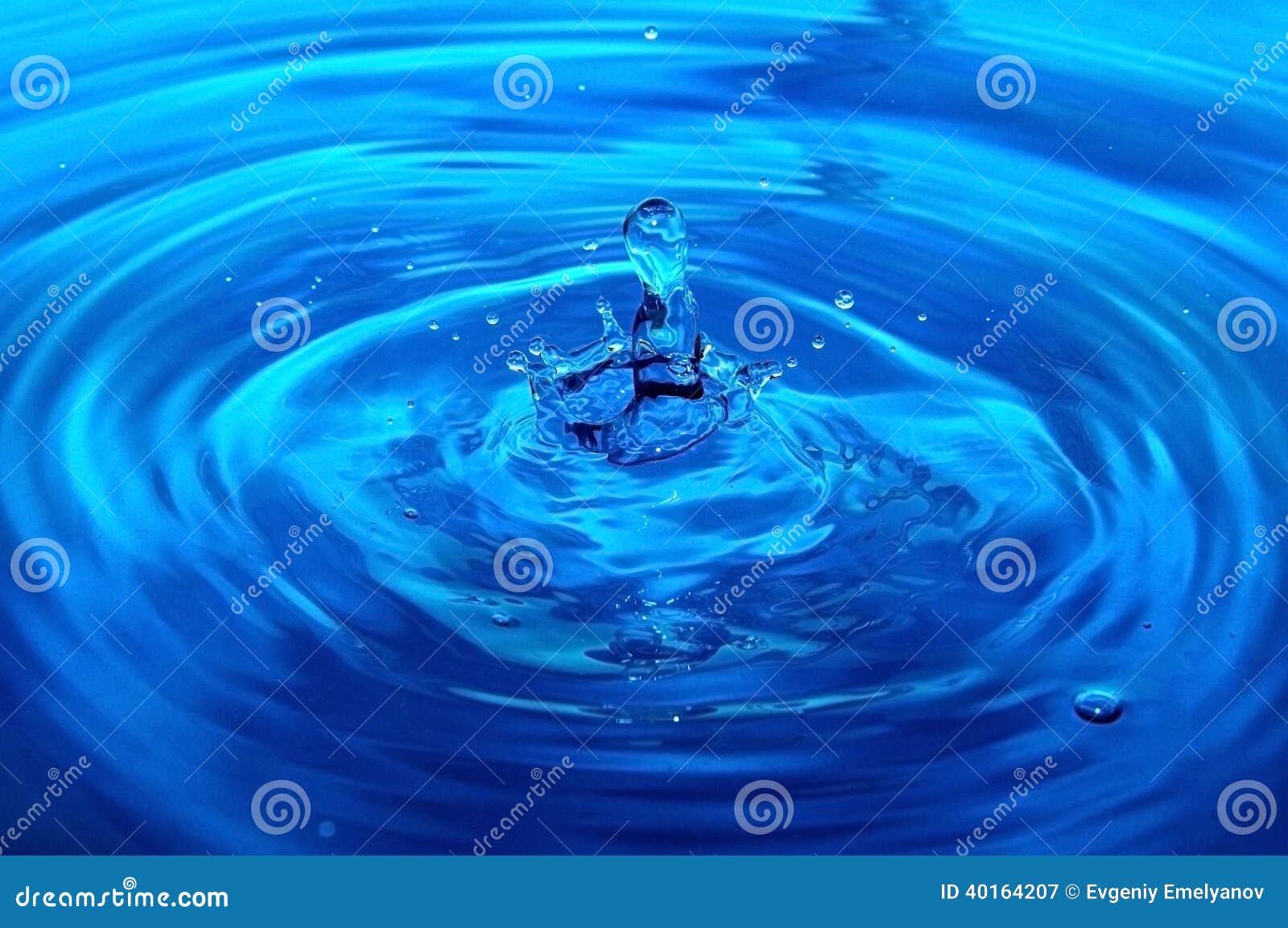 Water drop stock image. Image of spray, turquoise, aqua - 40164207