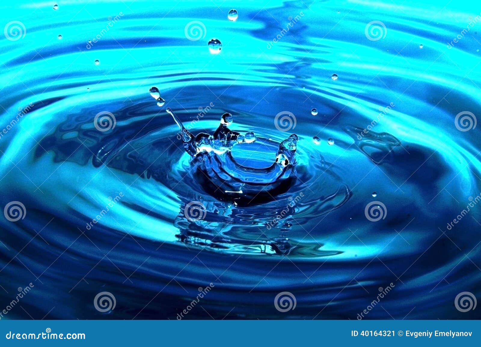 Water drop stock image. Image of aqua, spray, turquoise - 40164321