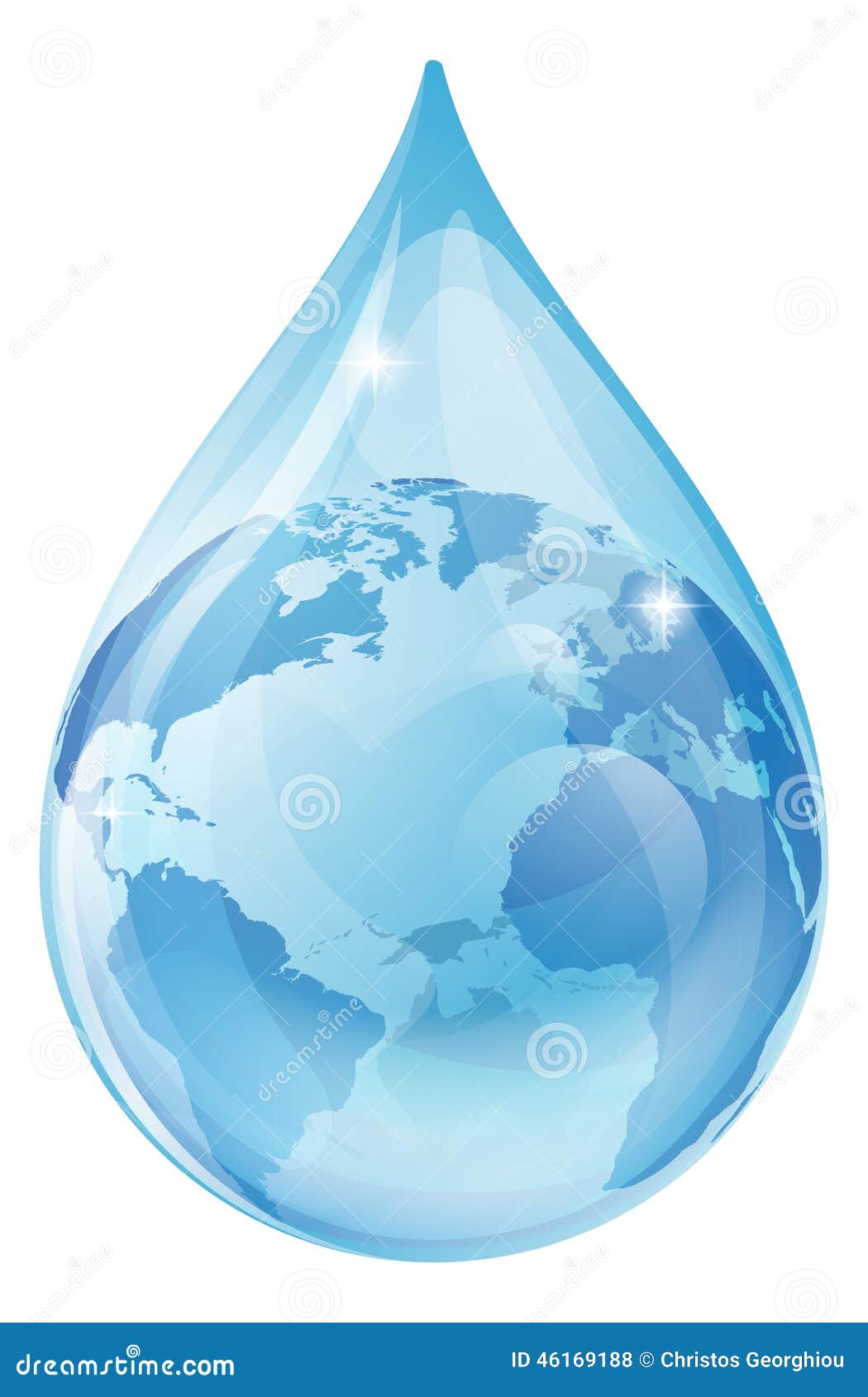 Water Drop Earth Concept Stock Illustrations – 10,983 Water Drop Earth ...
