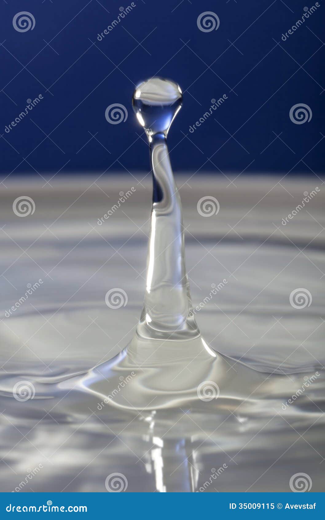 Water drop stock image. Image of closeup, fluid, abstract - 35009115