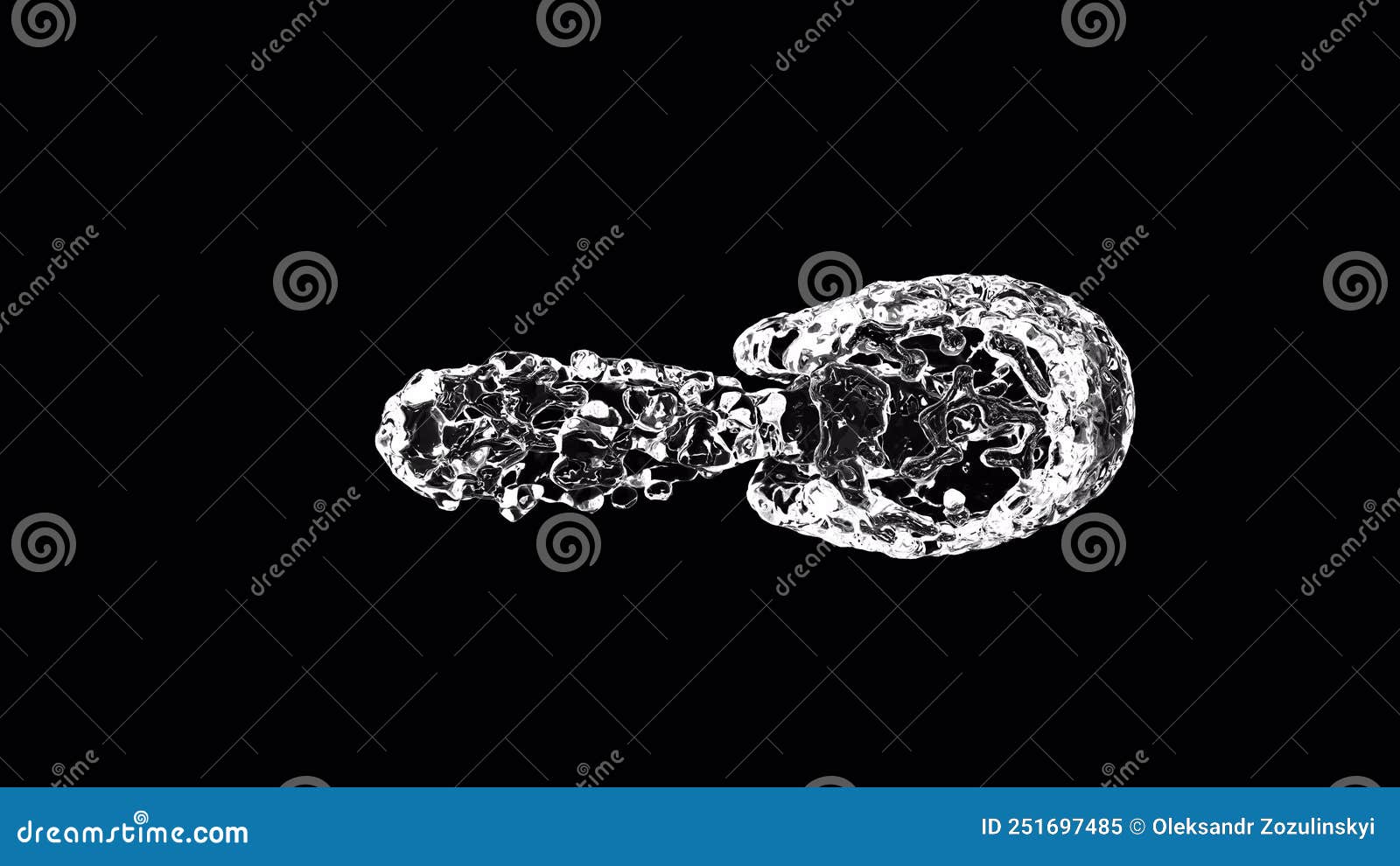 Water Drop Falling Alpha Channel Super Slow Motion 3d Stock ...