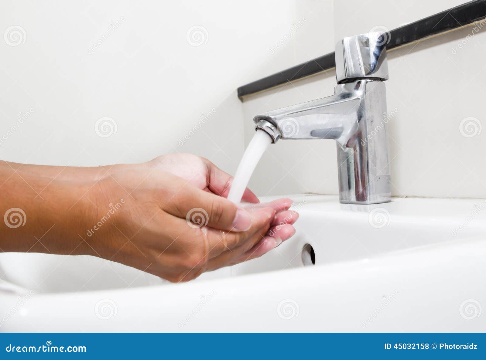Faucet In Toilet Stock Photography | CartoonDealer.com #50460560