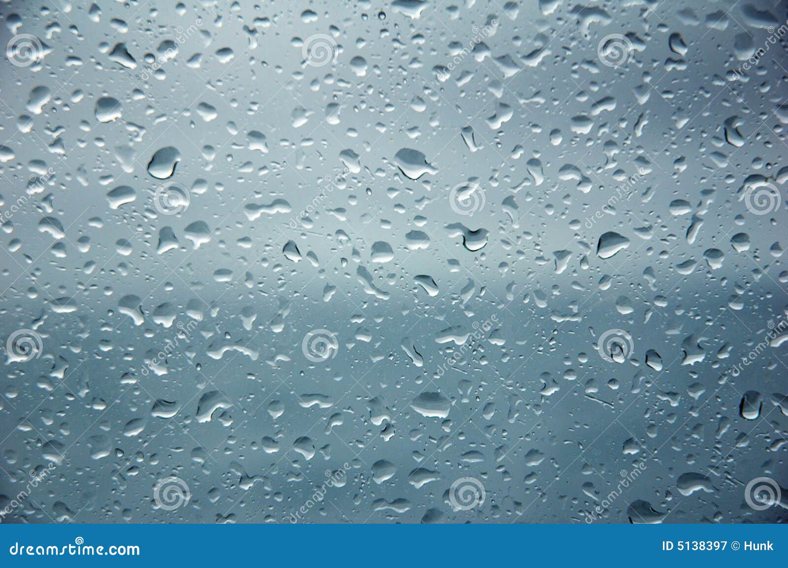 The Water Drop on the Glass Stock Image - Image of blue, rain: 5138397
