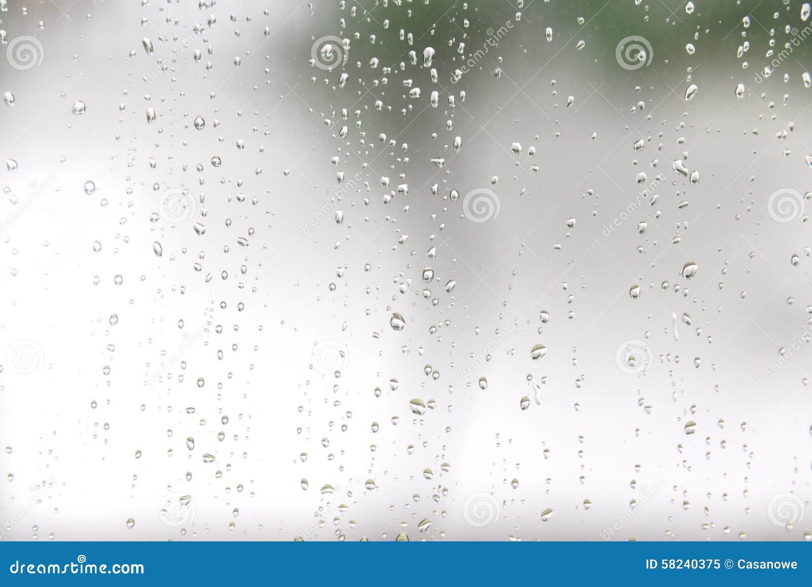 Water Drop on Glass and Dripping Down Stock Image - Image of abstract ...