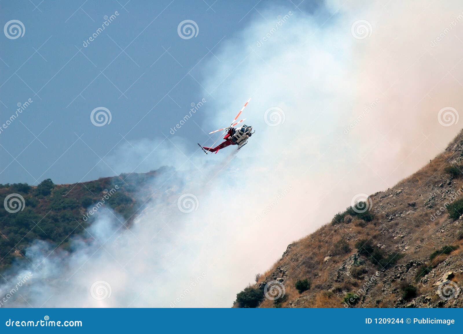 Water Drop Helicopter stock photo. Image of flying, chopper - 1209244