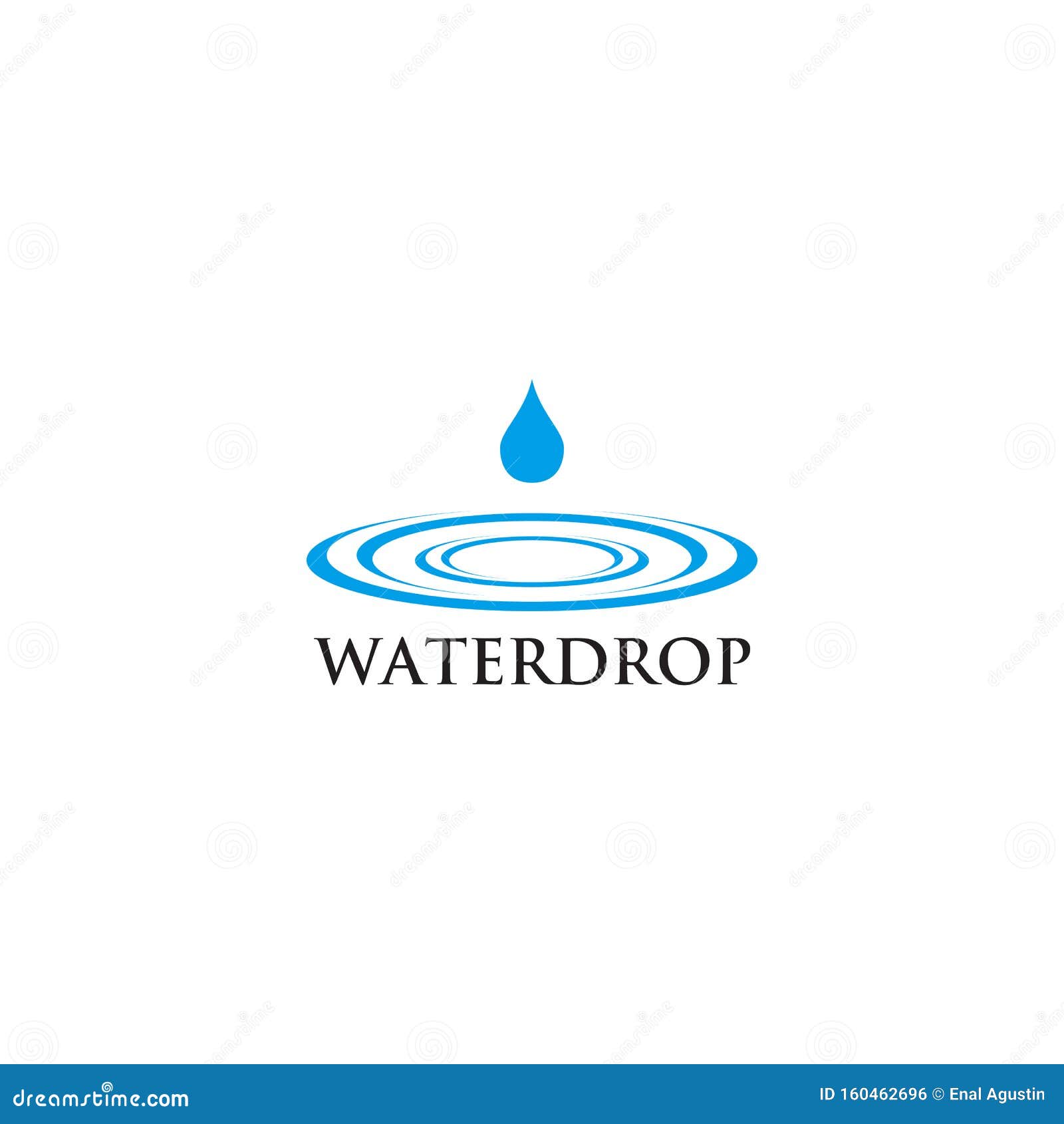 Water Drop Icon Logo Design Vector Template Stock Vector - Illustration ...