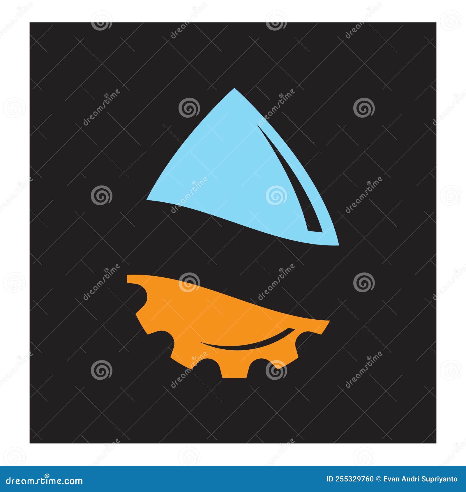 Water Drop Illustration Logo Vector Design Stock Vector - Illustration ...