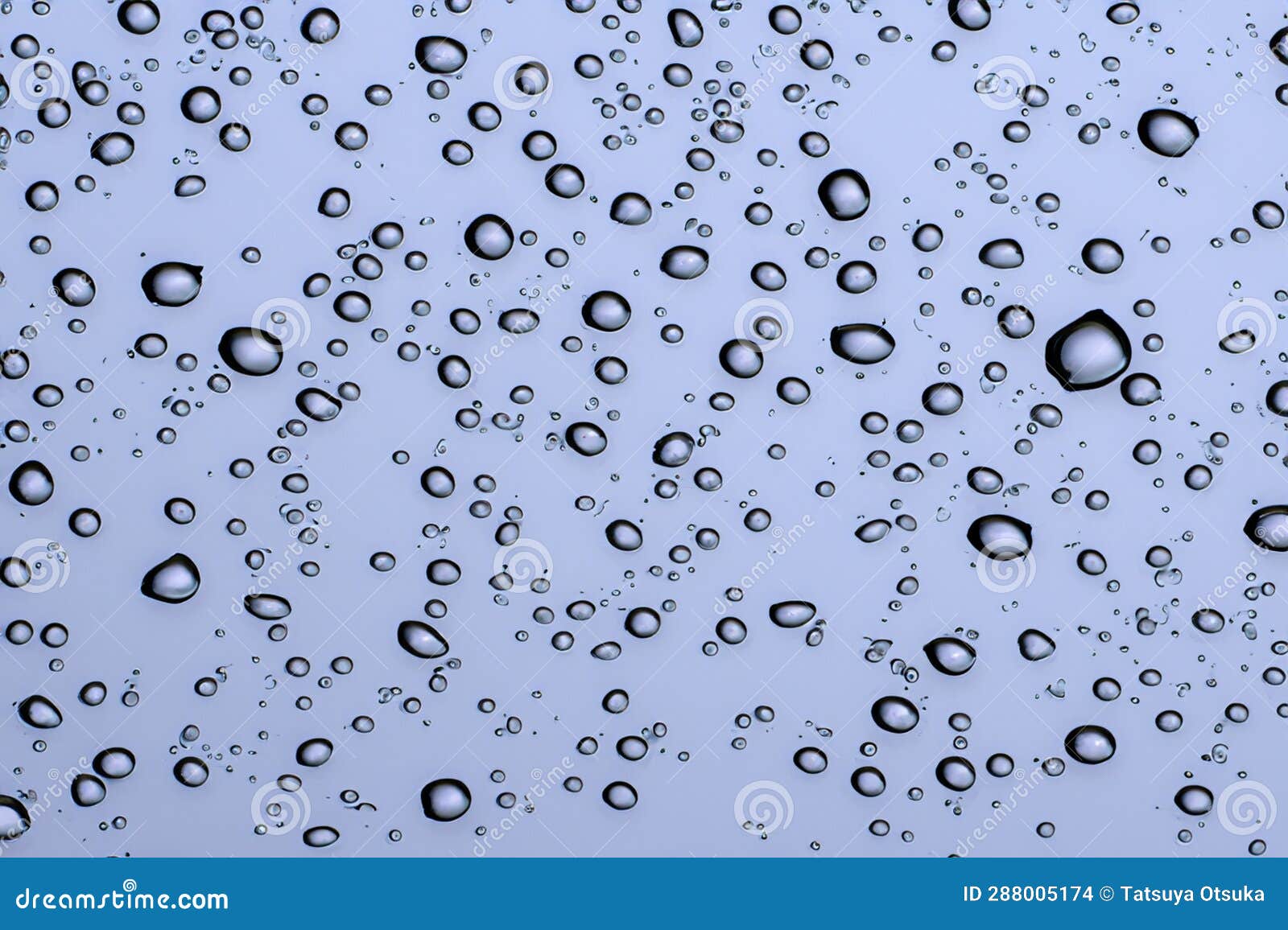 Water Drop Image Fills in a Whole Screen Stock Photo - Image of color ...