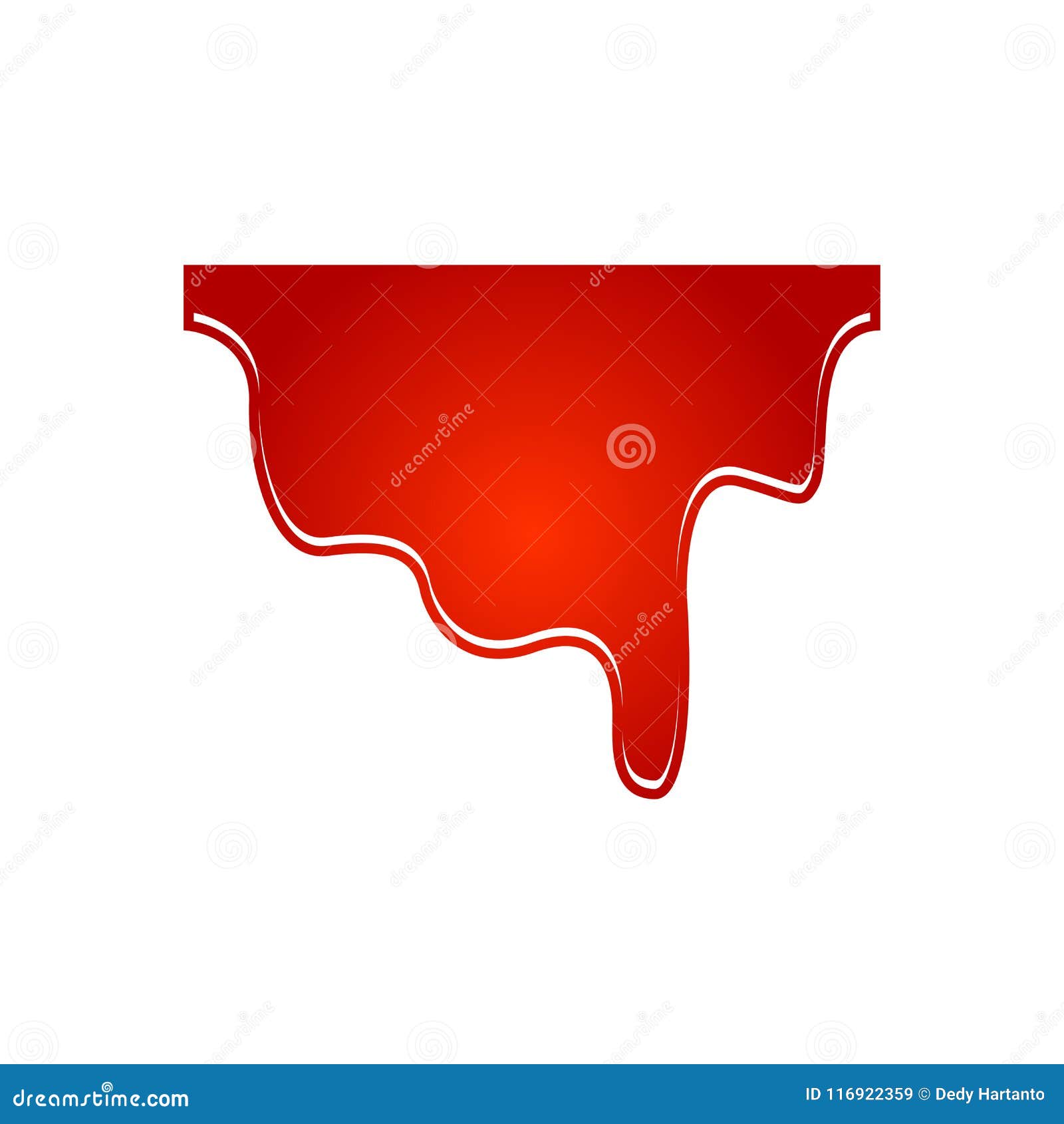 Water Drop, Liquid Melt Vector Template Stock Vector - Illustration of ...