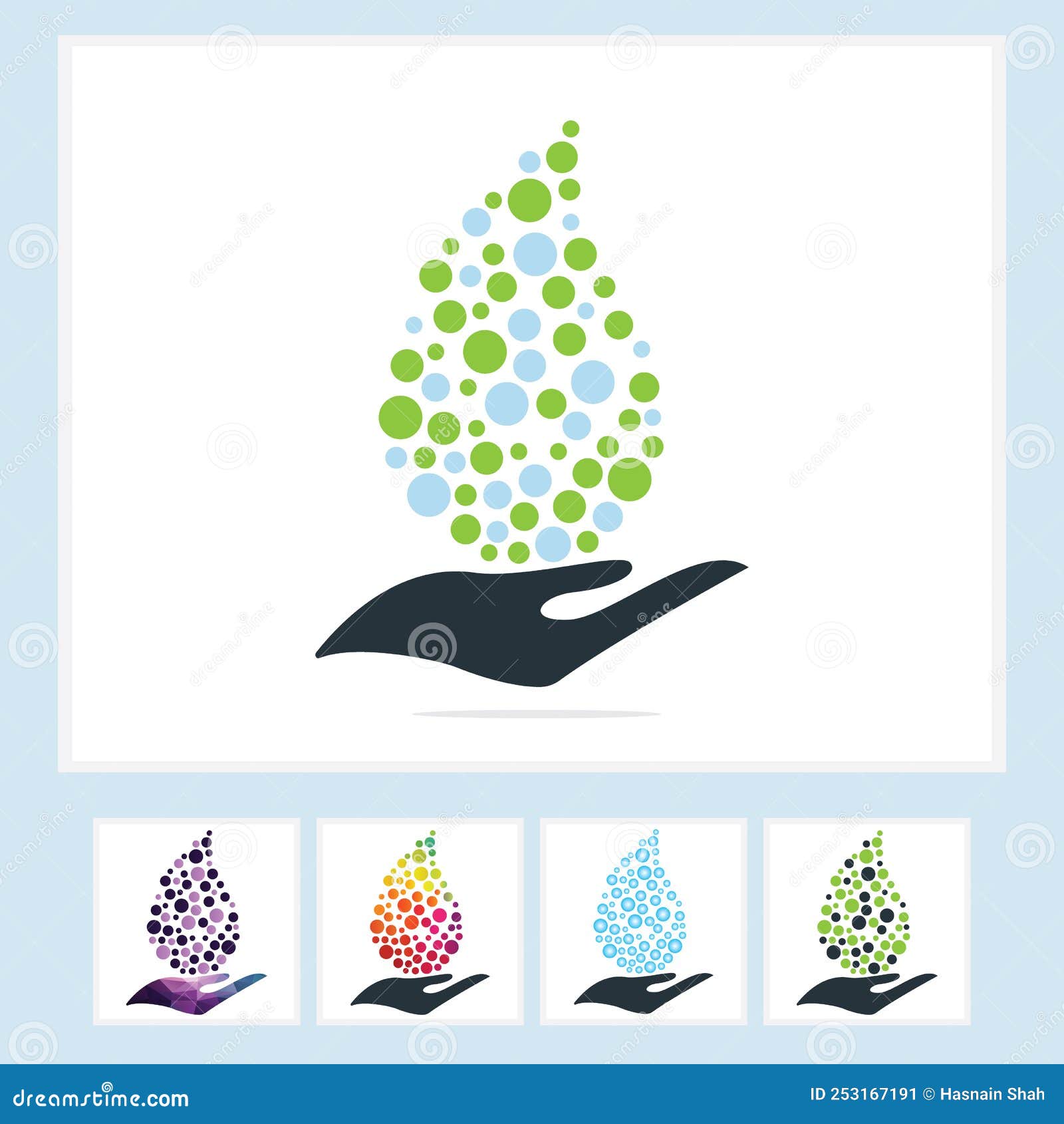 Water Drop Logo Template Design. Stock Vector - Illustration of beauty ...